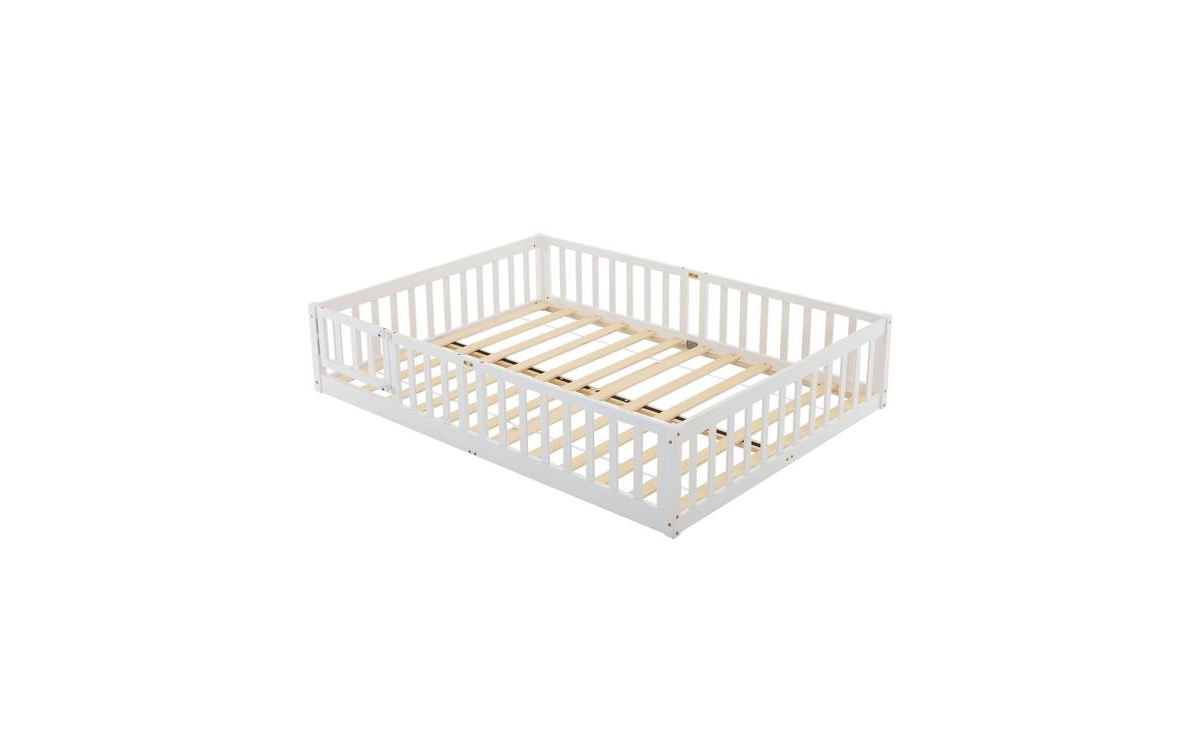 Click here for Slickblue Pine Fence Bed with Door and Board  Full... prices