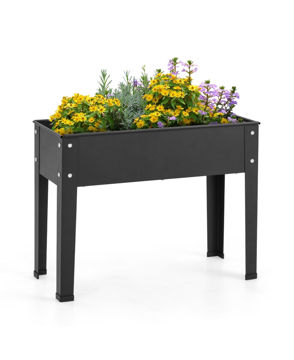 Click here for Sugift Metal Raised Garden Bed with Legs and Drain... prices