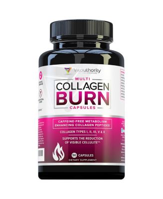 Vitauthority Multi Collagen Burn Capsules, Collagen Burn for Women ...