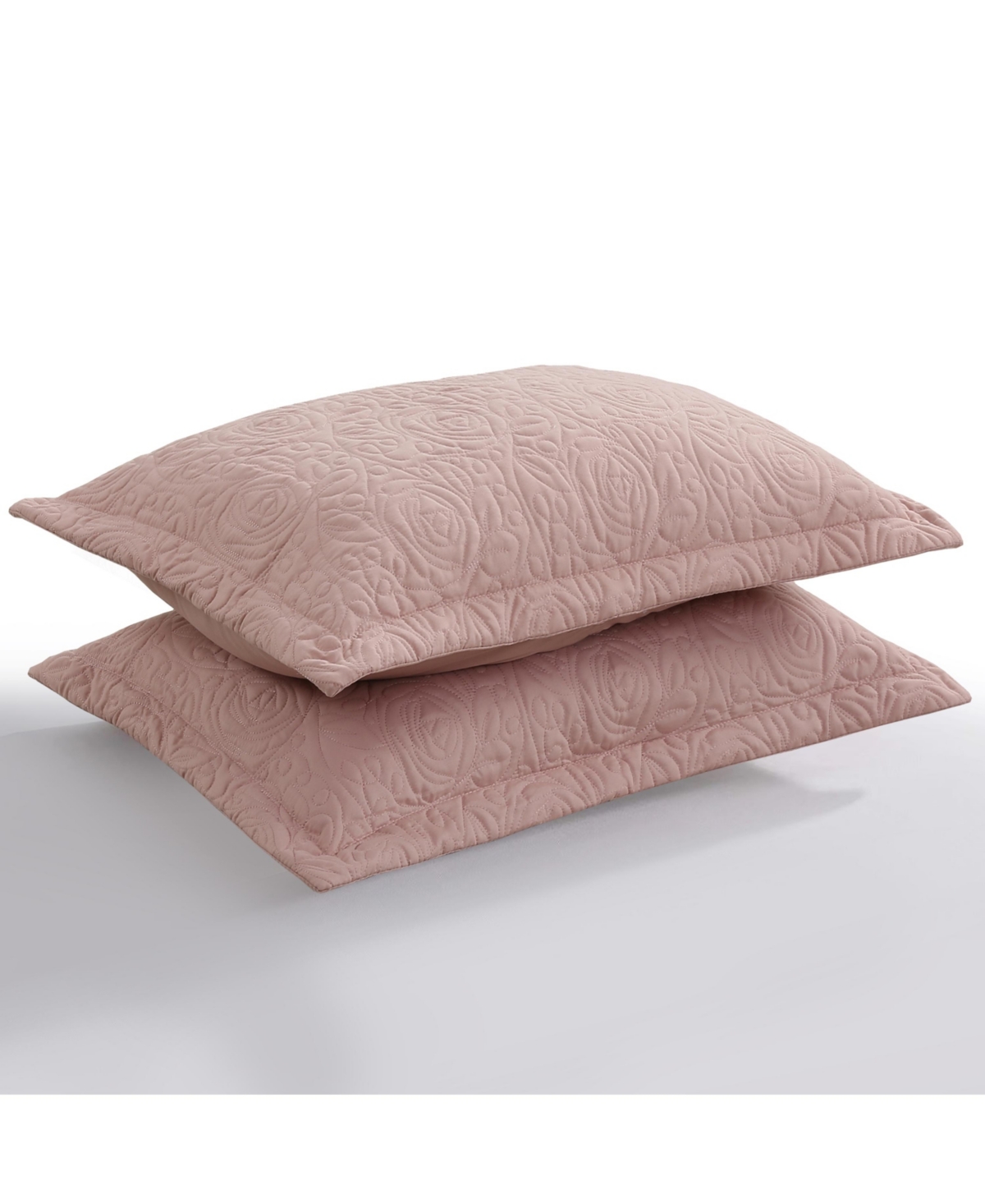 Click here for MarCielo 2 Pcs Embroidered Pillow Shams-King - Tea... prices