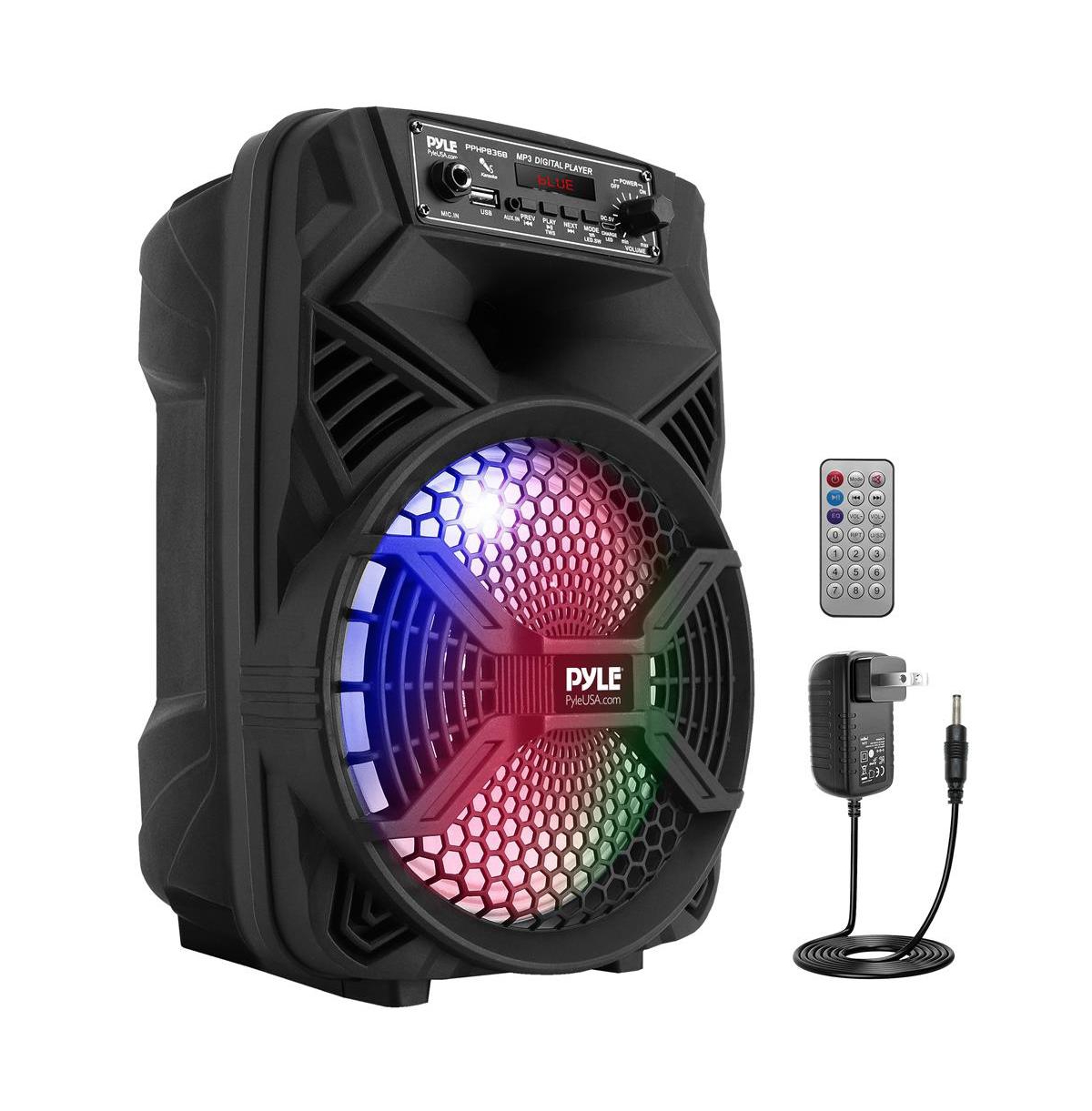 Click here for Pyle 8” Bluetooth Portable Pa Speaker With... prices