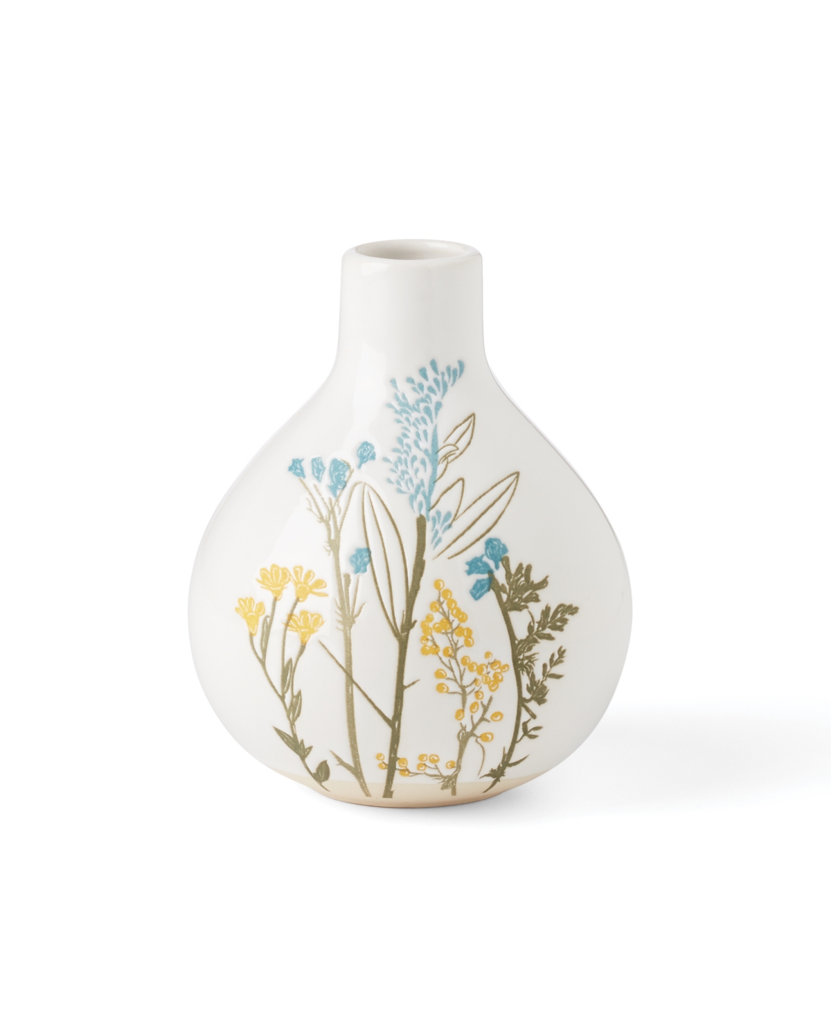 Click here for Lenox Wildflowers Small Vase - White prices