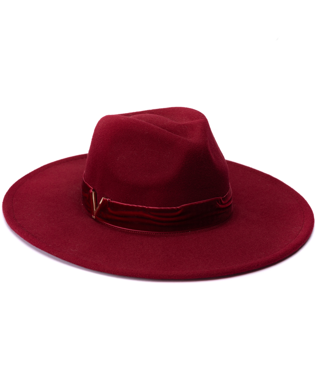 Click here for Vince Camuto Oversized Brim Felt Panama Hat - Wine prices