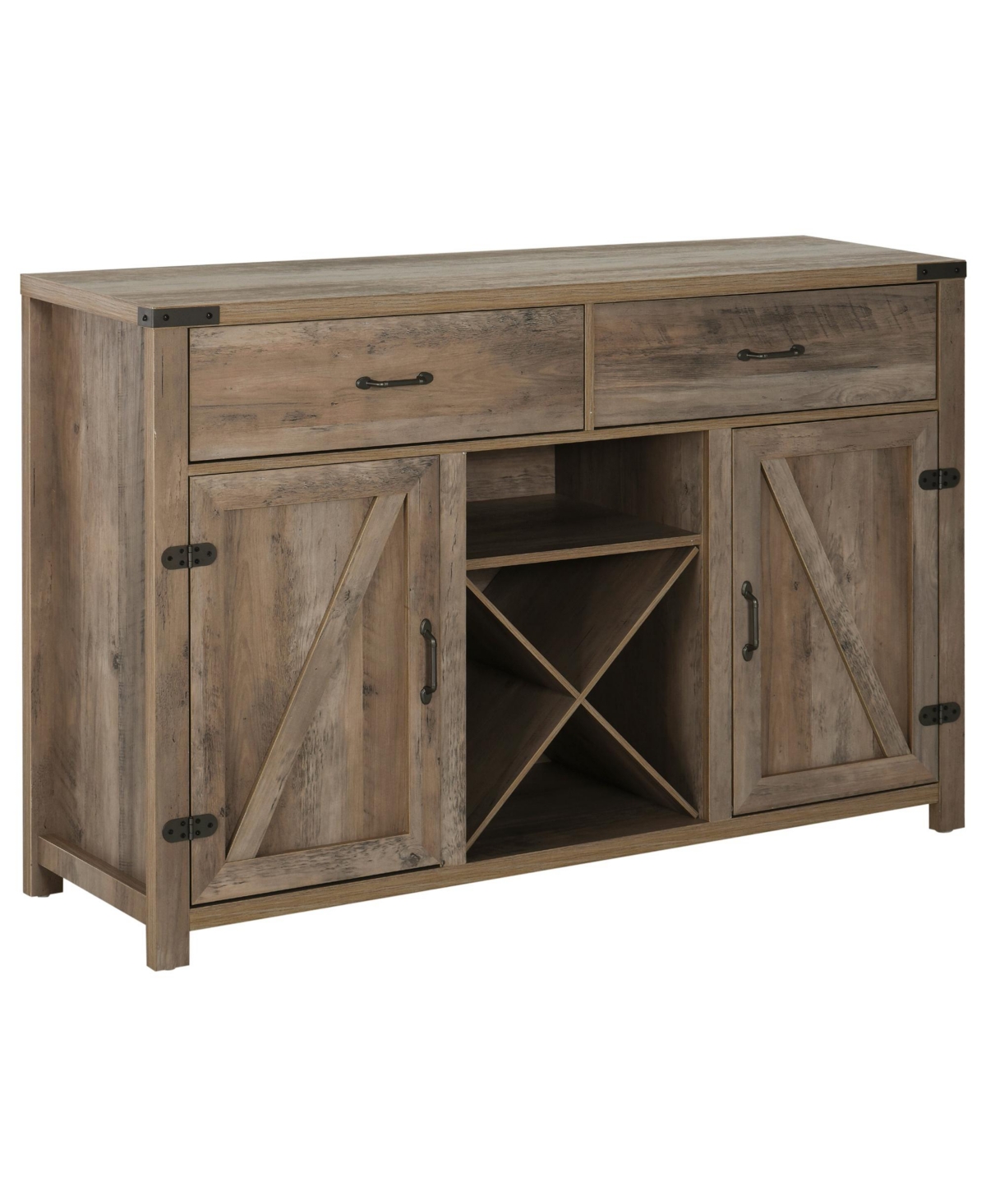 Click here for Homcom Retro Farmhouse Sideboard Storage Buffet Ca... prices