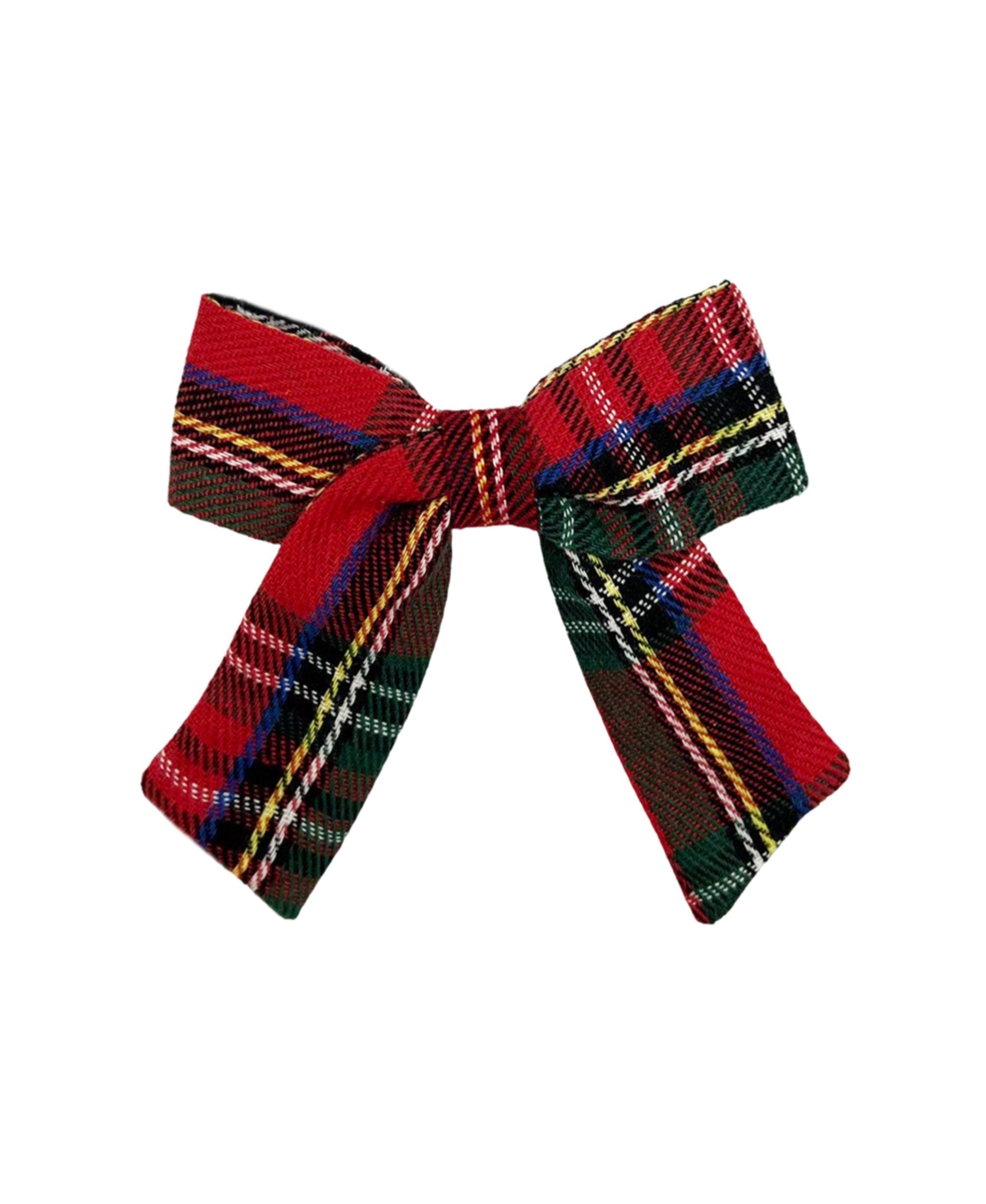 Click here for Bits & Bows Girls Plaid Hair Bow - Red plaid prices