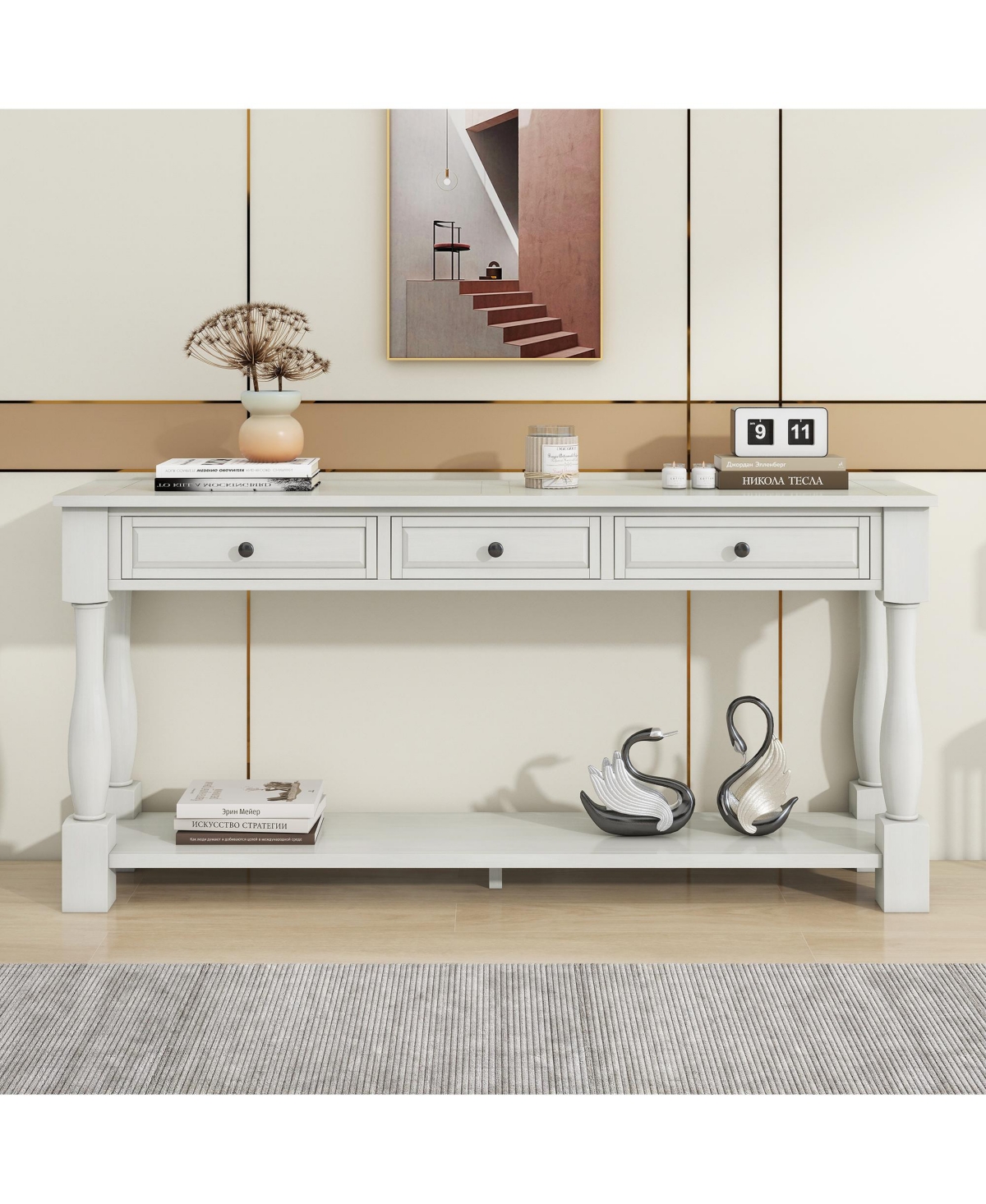 Click here for 63-Inch Entryway Console Table – Long Sofa... prices