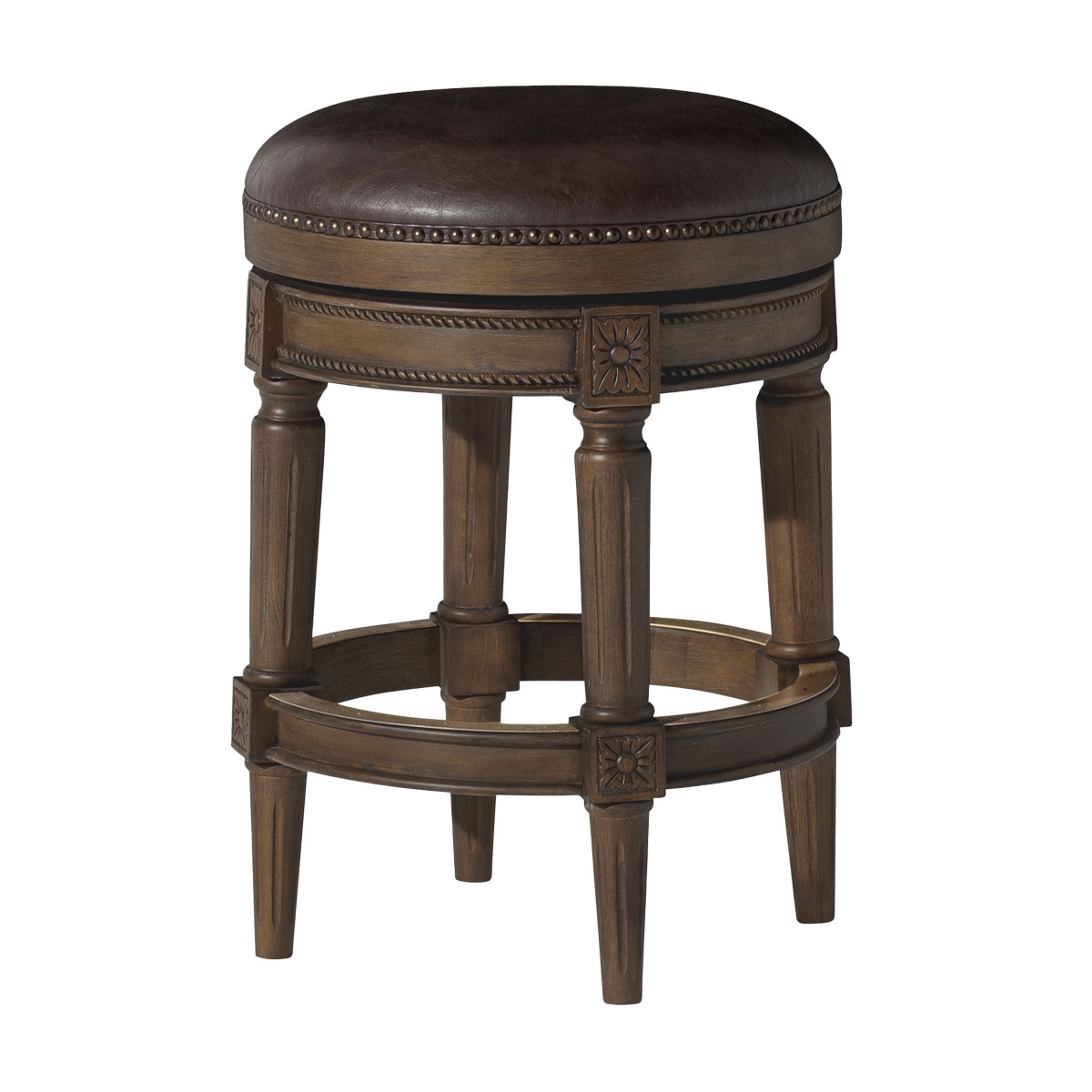 Click here for Maven Lane Pullman Backless Counter Stool in Walnu... prices