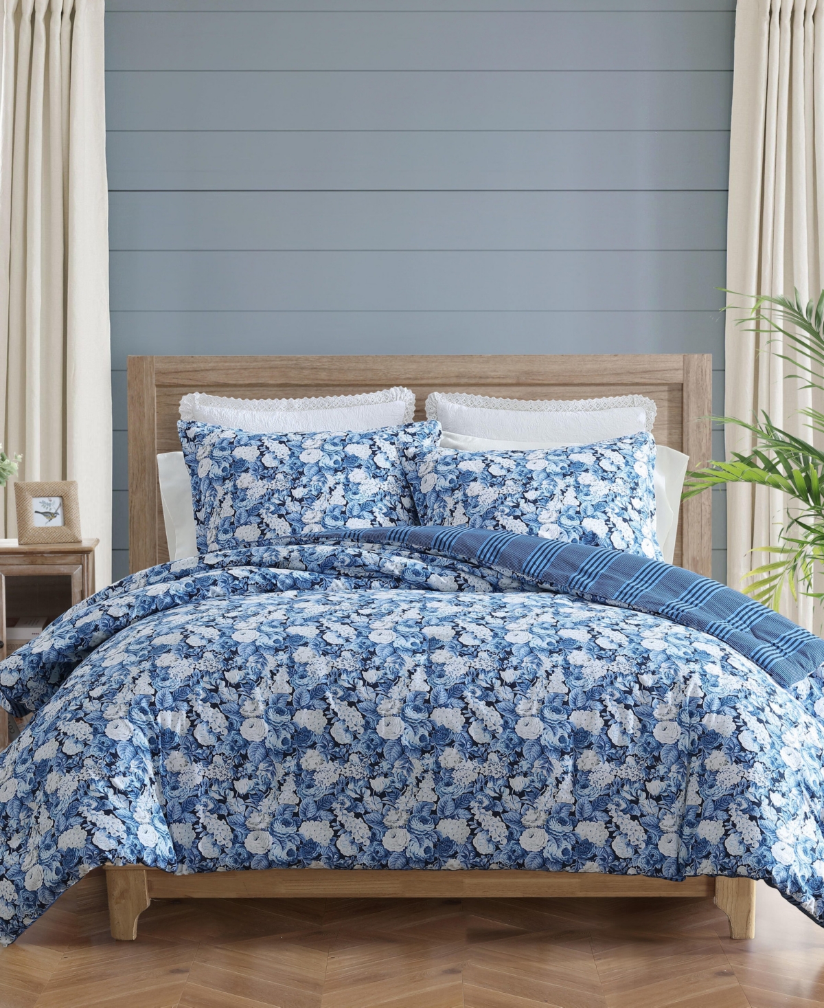Click here for Laura Ashley Sweet Memories Reversible 3-Pc. Comfo... prices