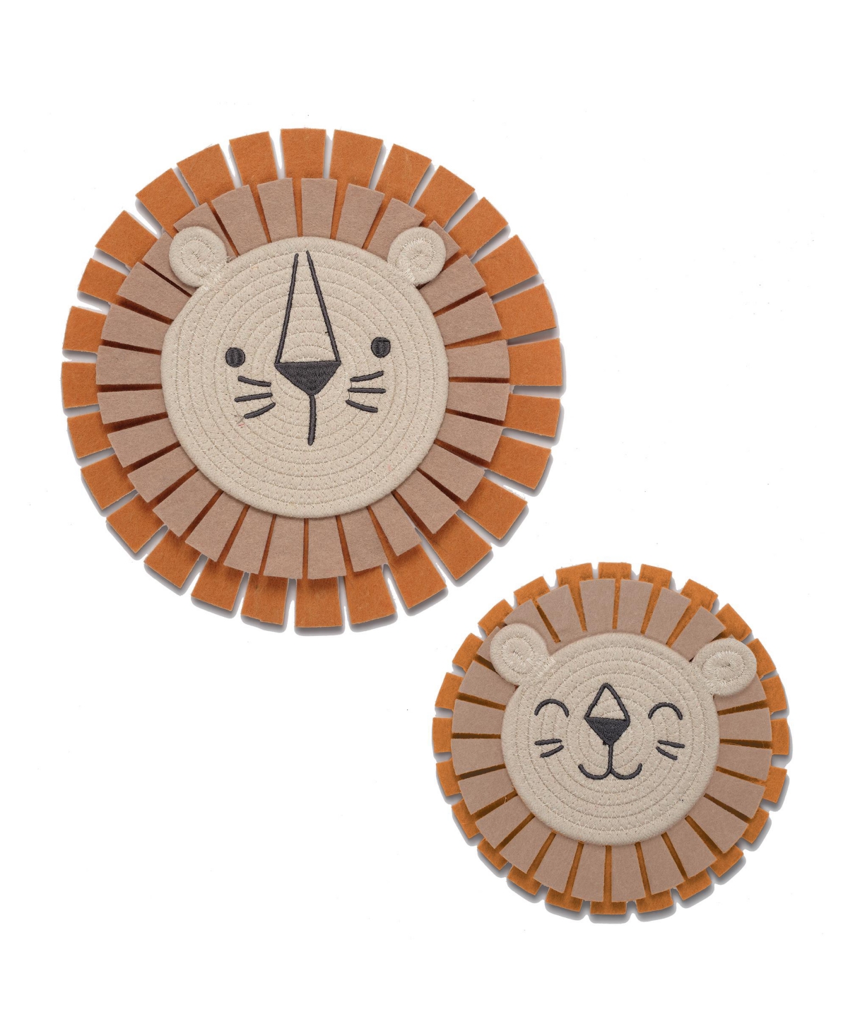 Click here for Lambs & Ivy Jungle Adventure 2-Piece Yarn/Felt Lio... prices