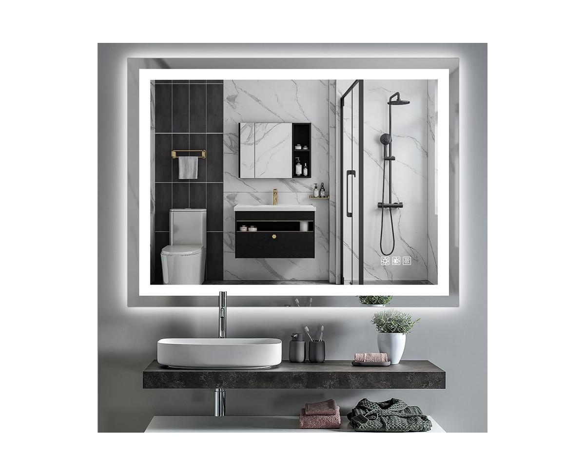 Click here for gaomon Led Bathroom Mirror with Lights 48 x 36 Inc... prices