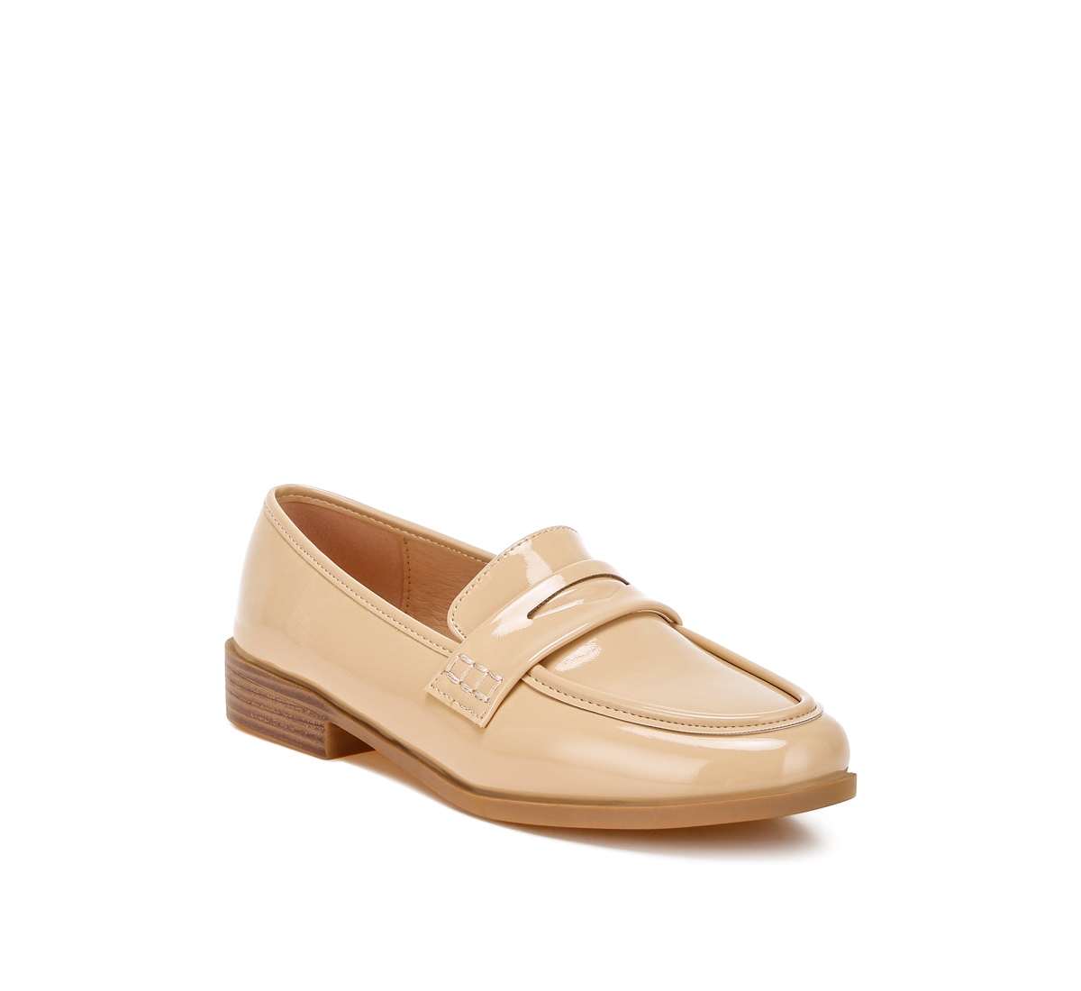 Click here for London Rag Mogul Penny Strap Detail Womens Loafer... prices
