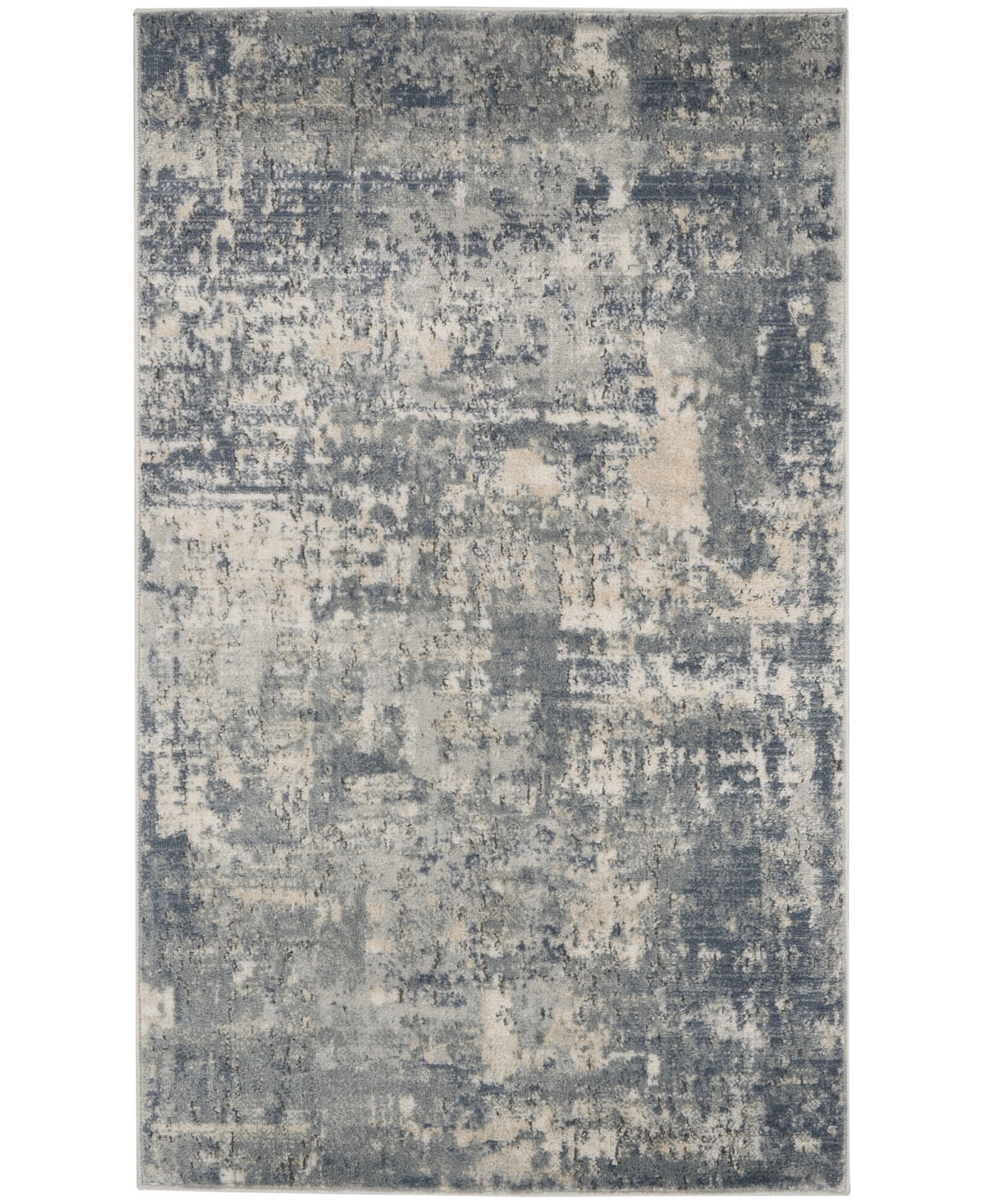 Click here for Nourison Home Quarry QUA04 3x5 Area Rug - Gray/Bei... prices