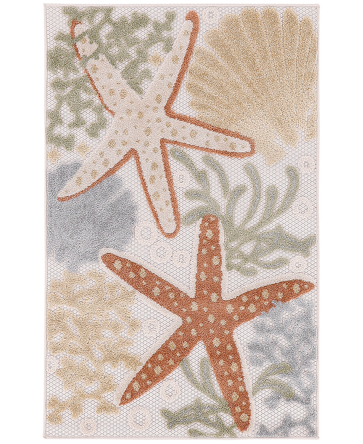 Click here for Nourison Home Aloha ALH24 28x4 Area Rug - Ivory prices