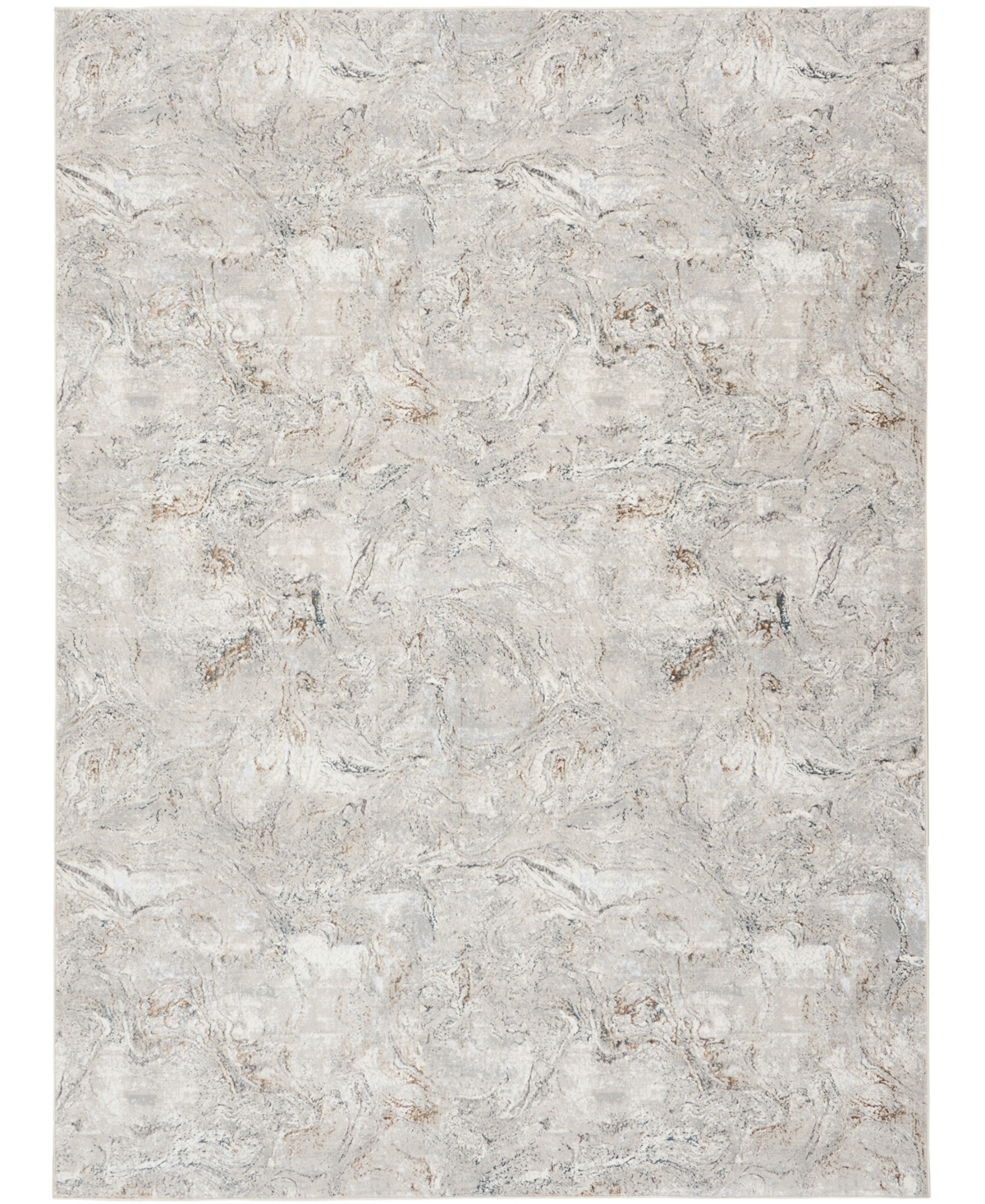 Click here for Nourison Home Glitz GLZ20 710x910 Area Rug - Gray/... prices