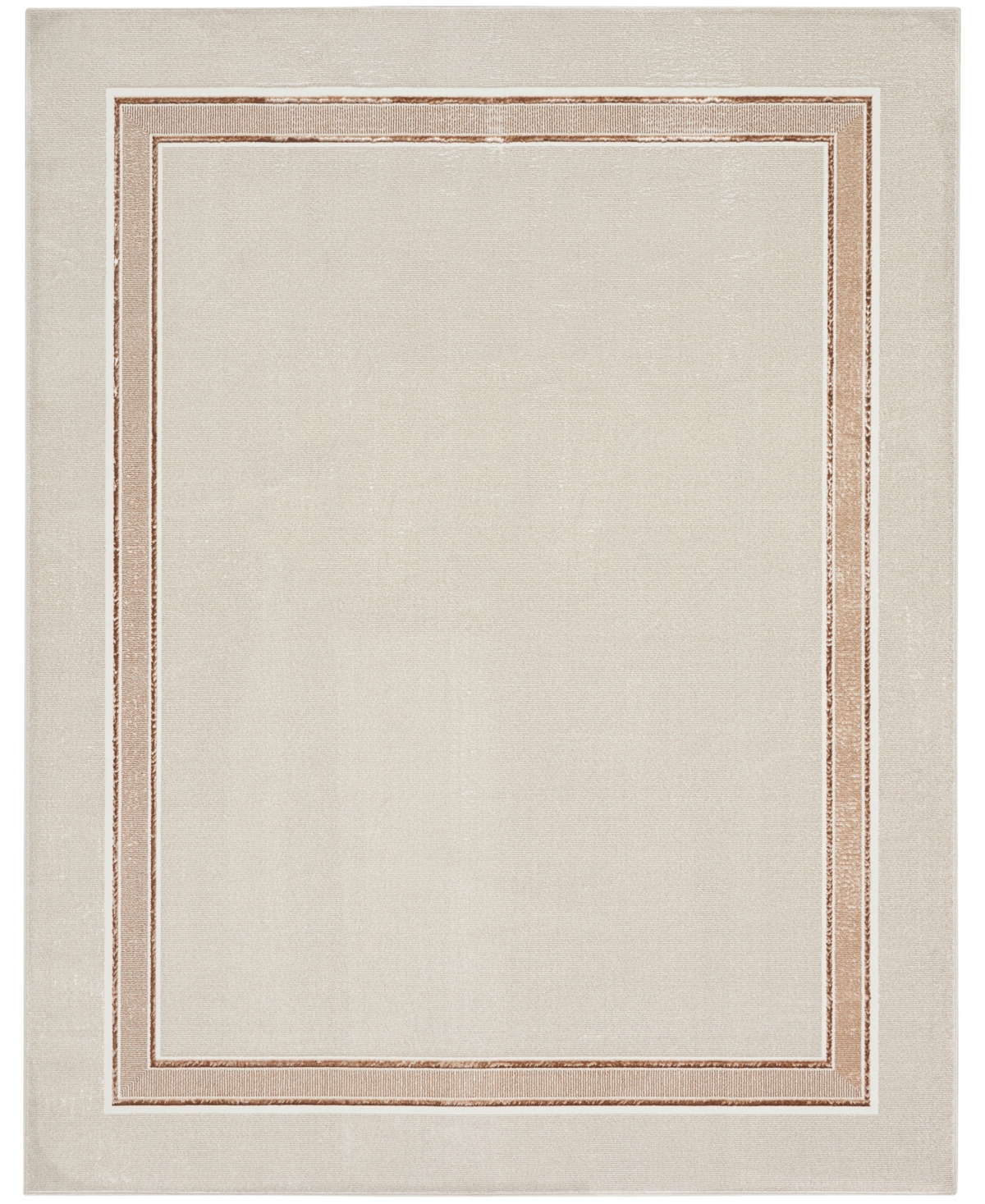 Click here for Nourison Home Glitz GLZ08 710x910 Area Rug - Ivory prices