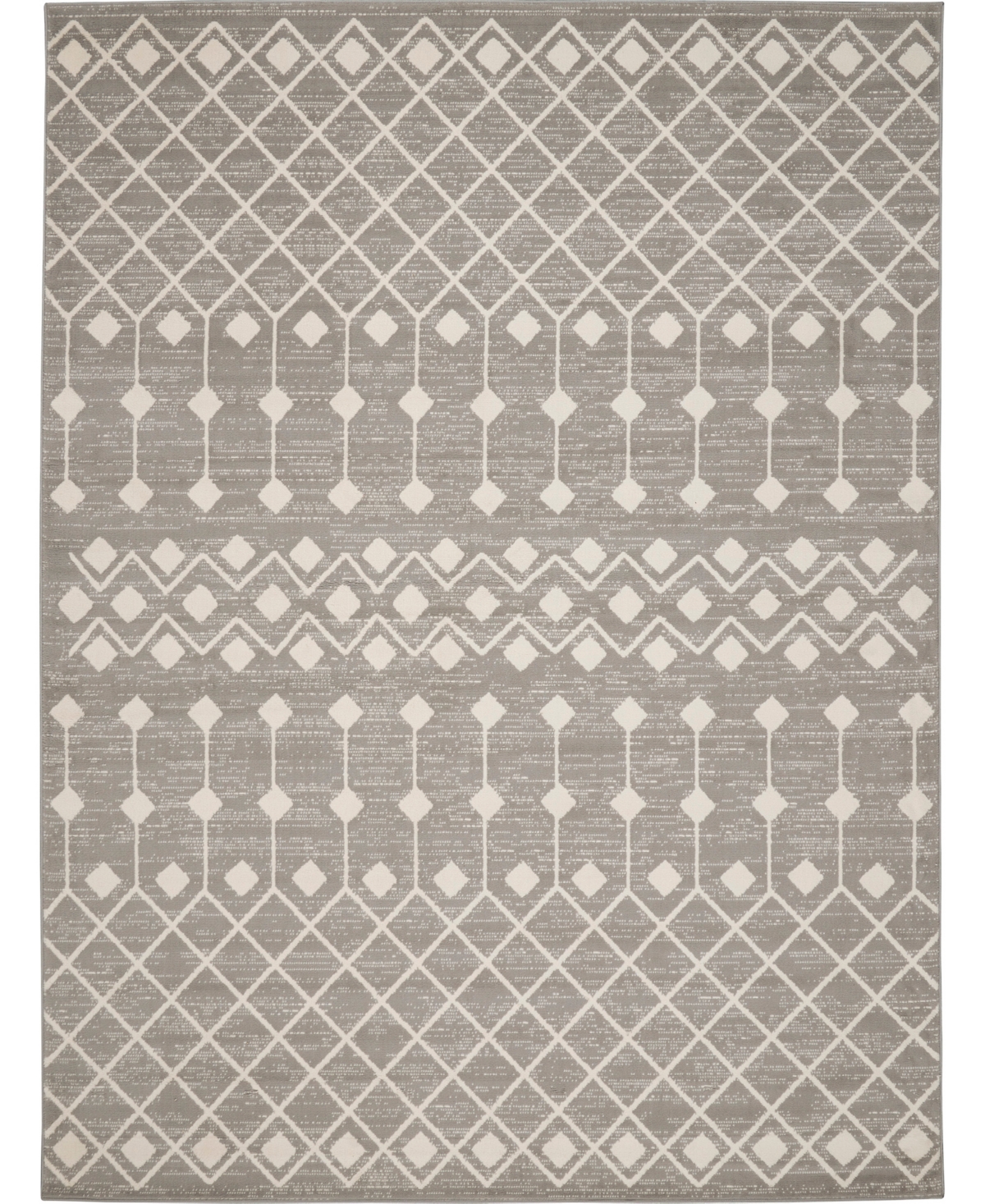 Click here for Nourison Home Grafix GRF37 710x910 Area Rug - Gray prices