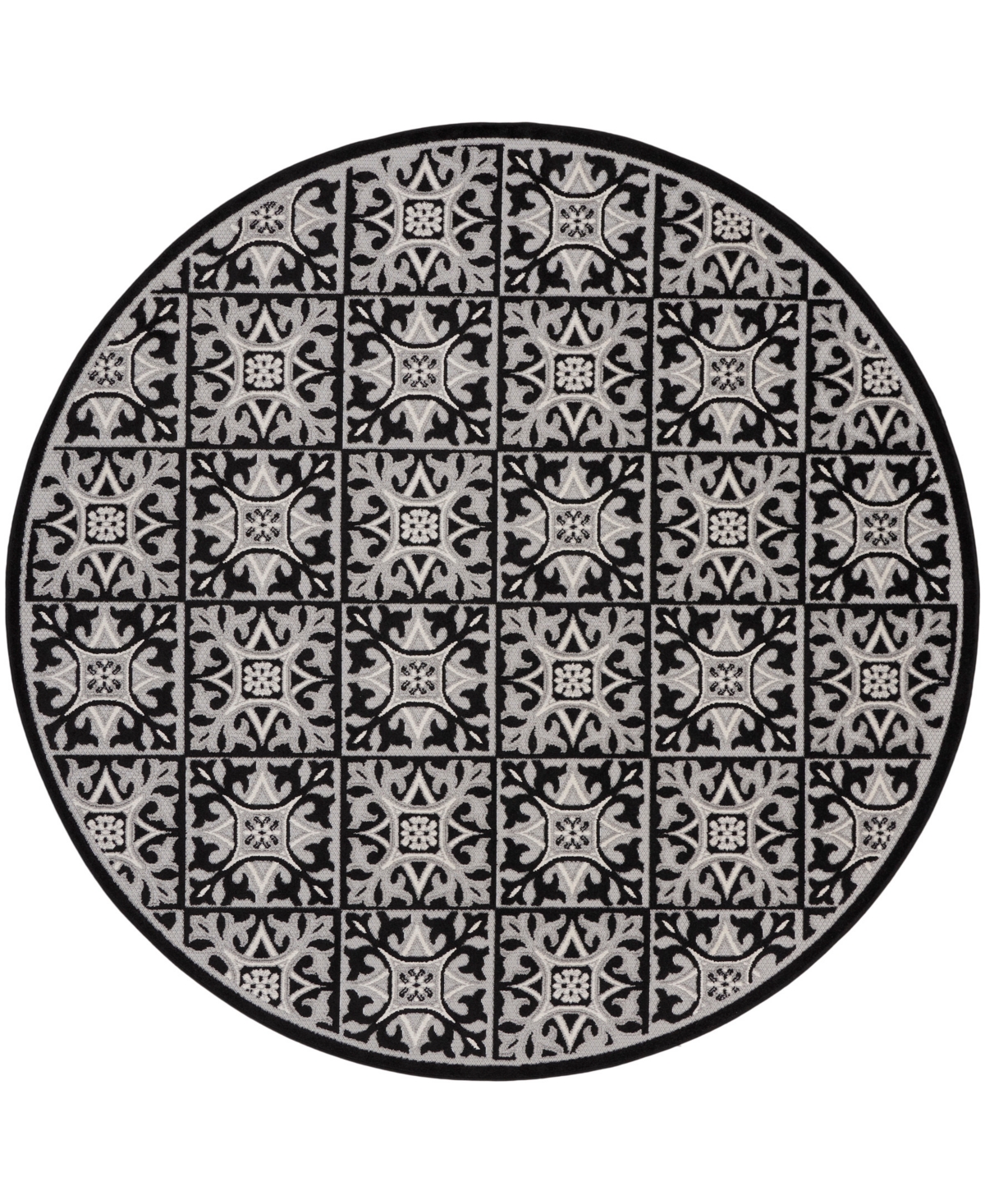 Click here for Nourison Home Aloha ALH34 710x710 Round Area Rug -... prices
