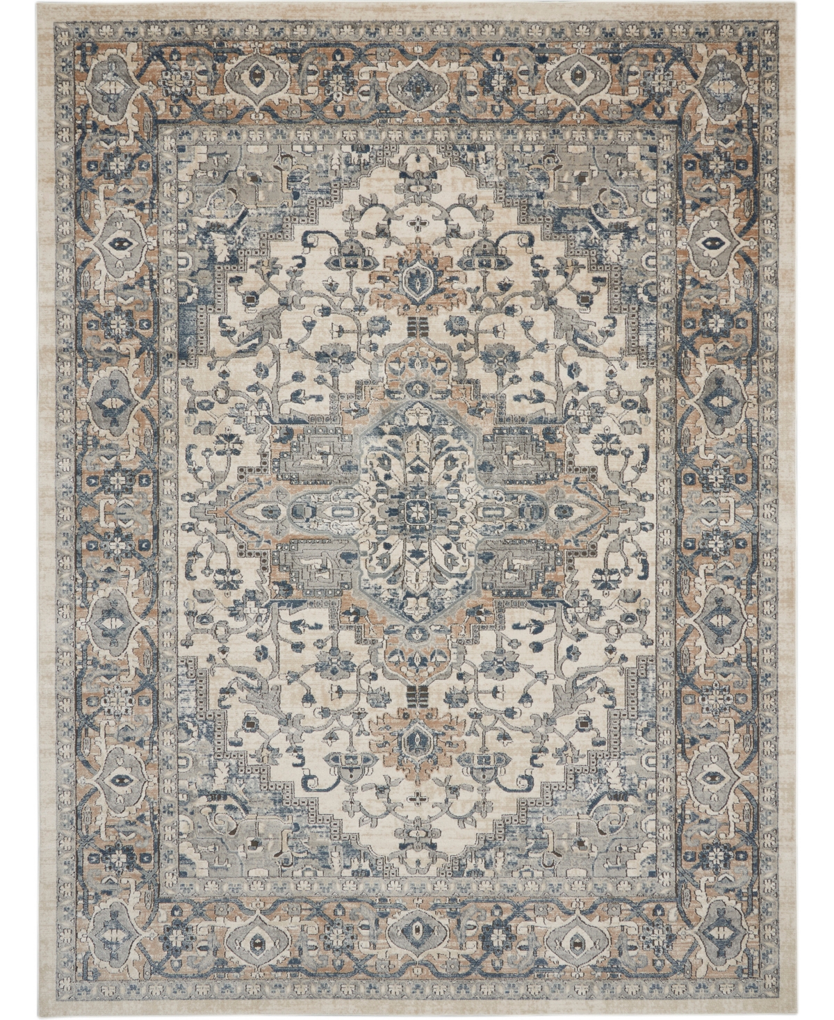 Click here for Nourison Home Quarry QUA05 710x910 Area Rug - Ivor... prices