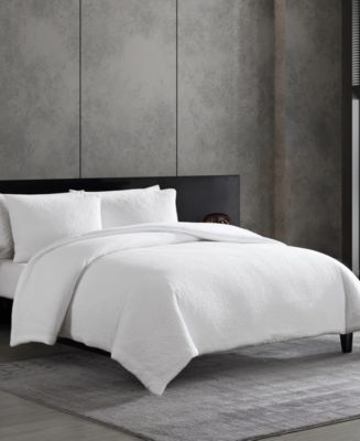 Vera Wang Puckered Texture Duvet Cover Sets - Macy's