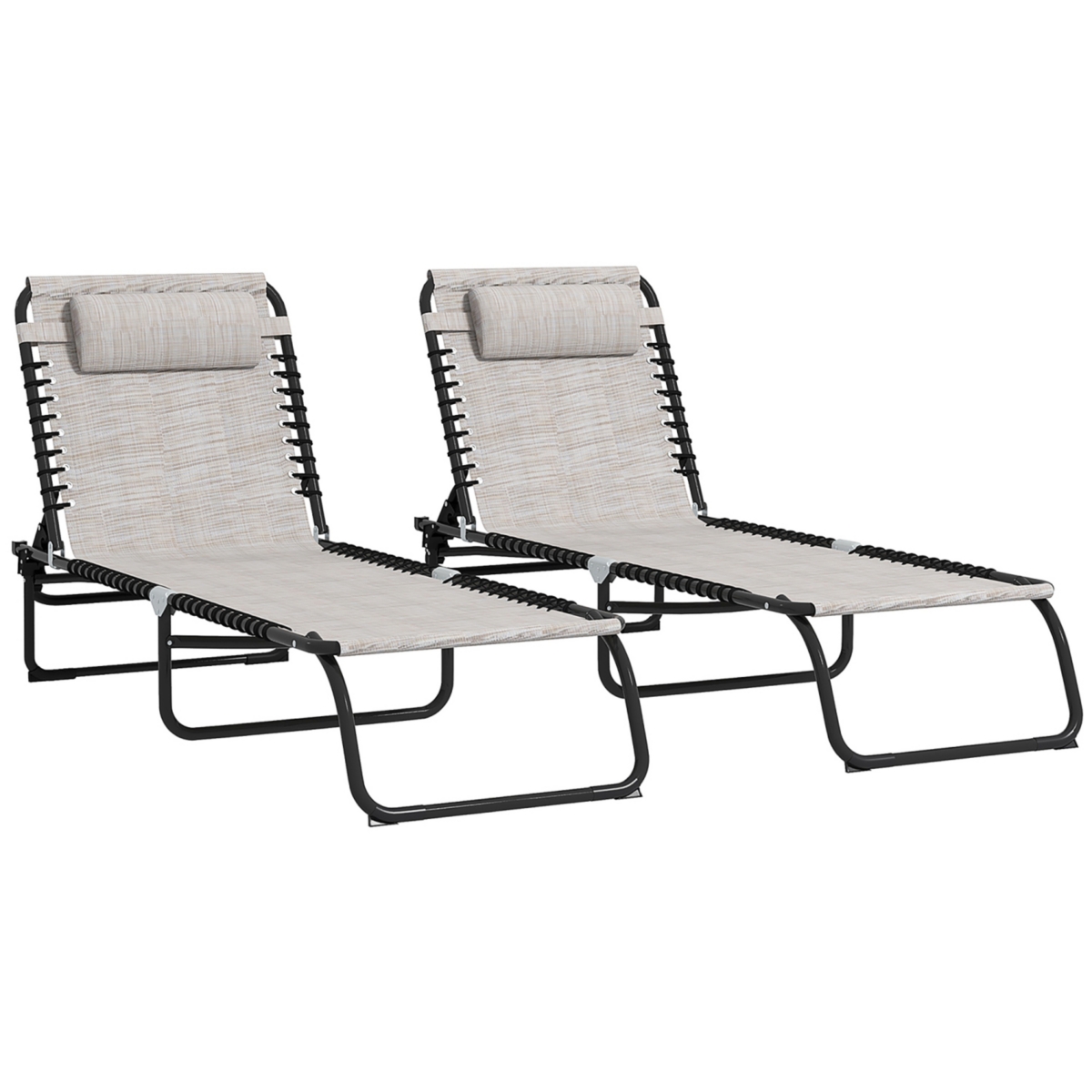 Click here for Streamdale Furniture 2-Pack Folding Chaise Lounge... prices