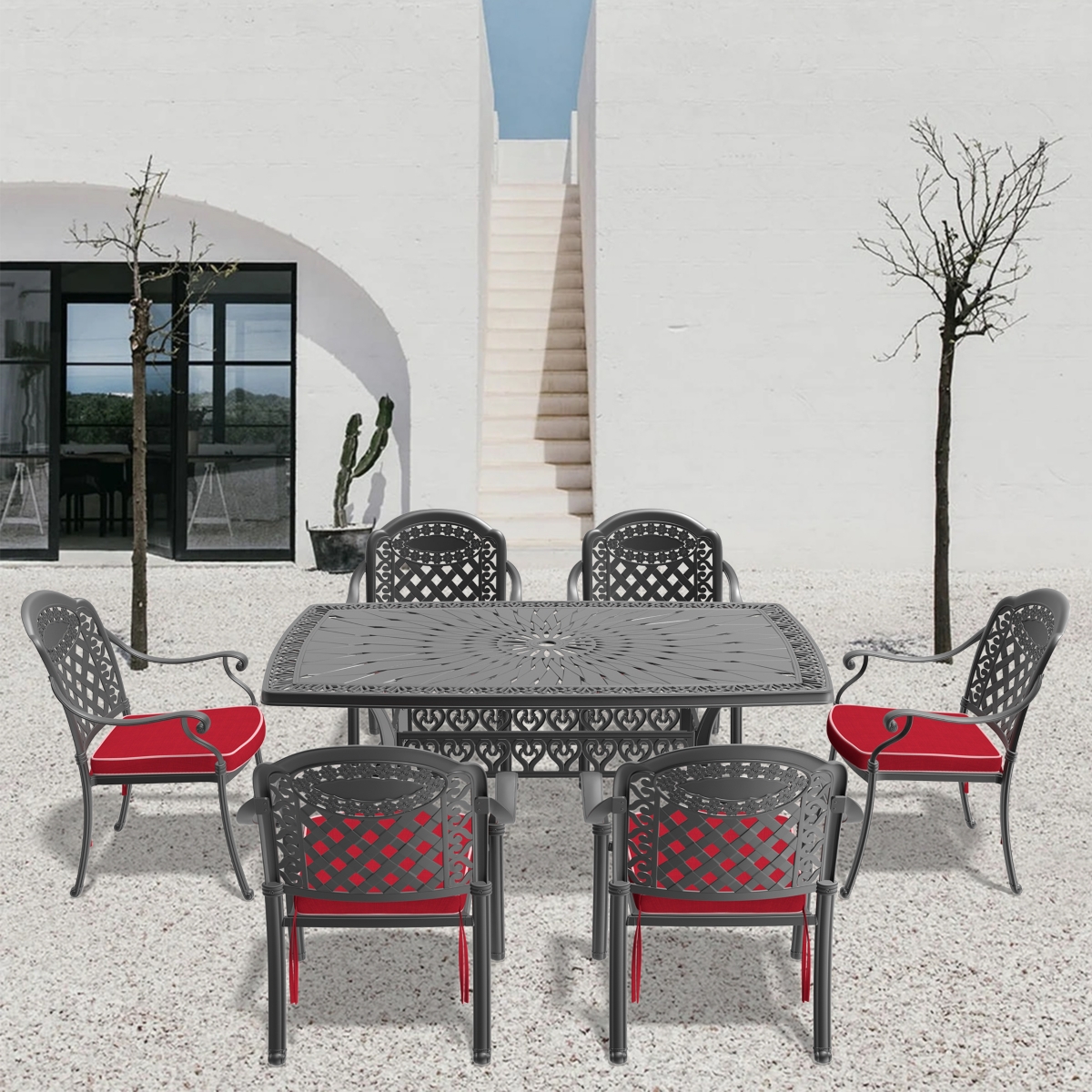 Click here for Streamdale Furniture (Cushions In Random Colors)7-... prices