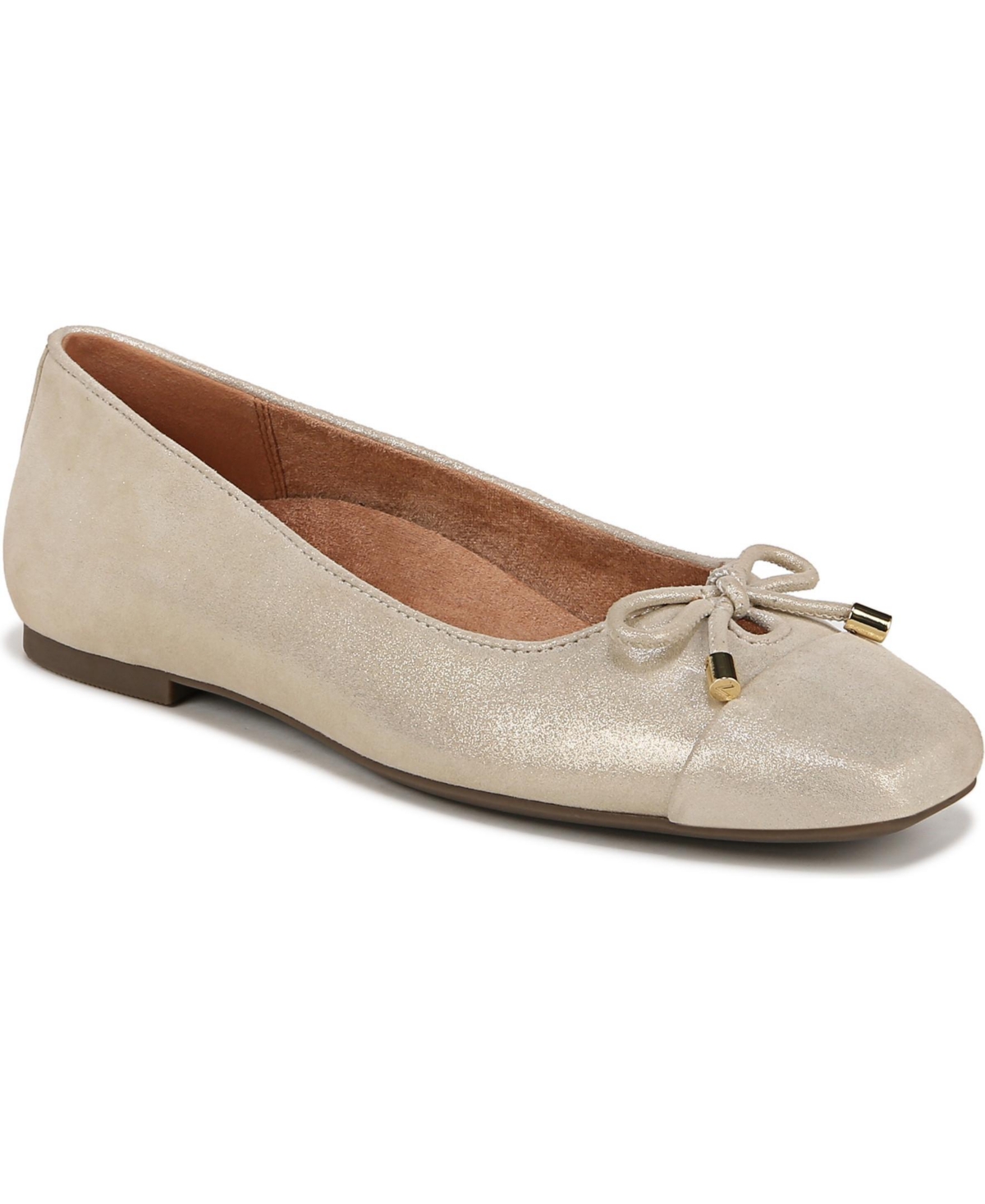Click here for Vionic Womens Klara Ballet Flats - Gold metallic l... prices