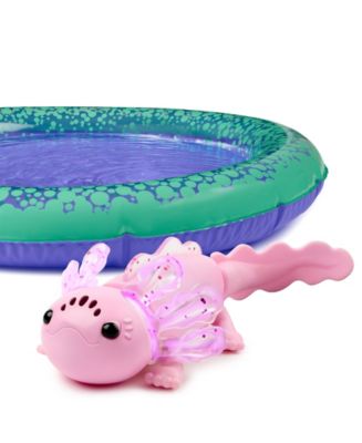 Fingerlings Interactive Baby Axolotl with Inflatable Pool - Macy's