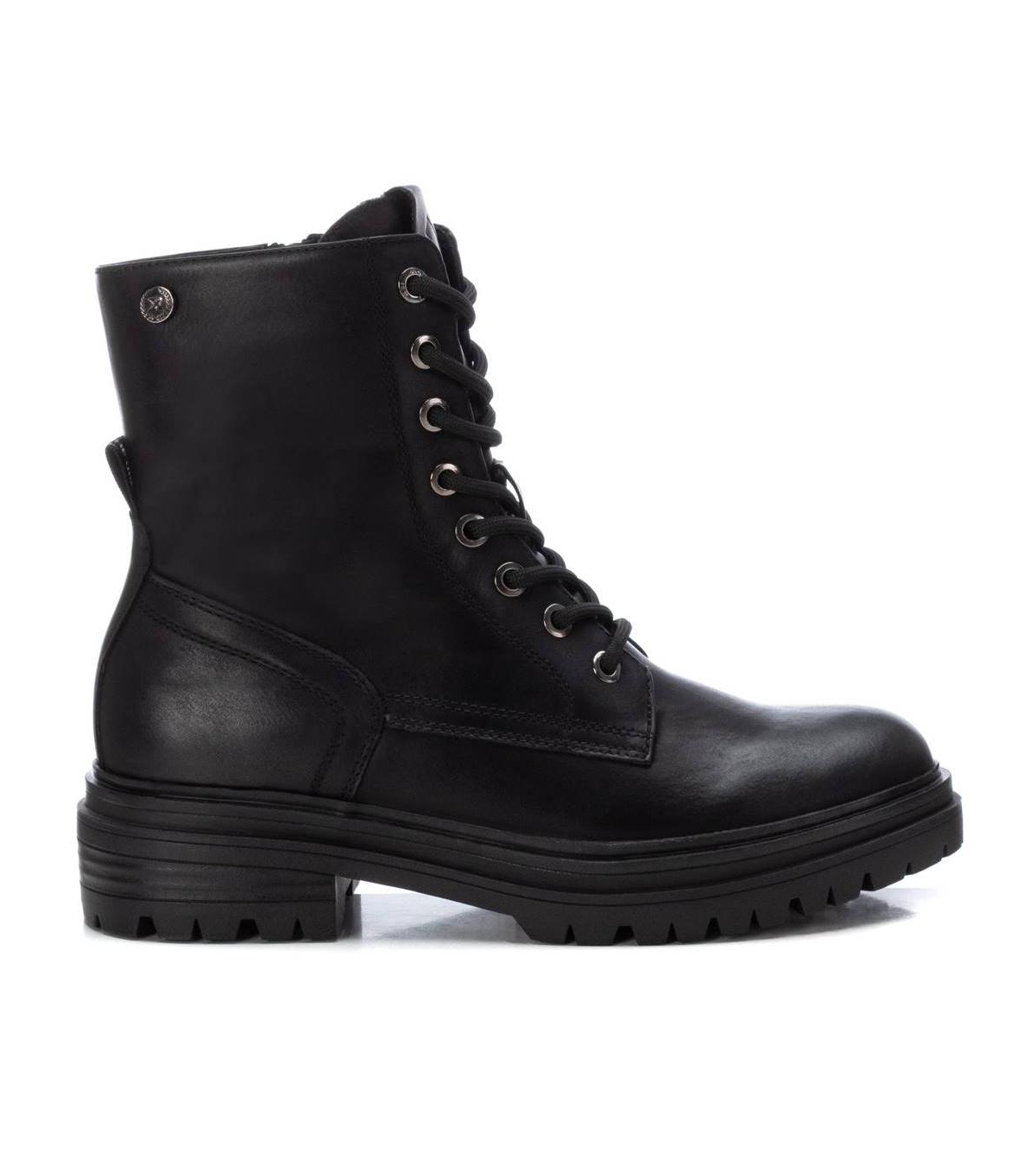 Click here for Xti Womens Combat Booties By - Black prices
