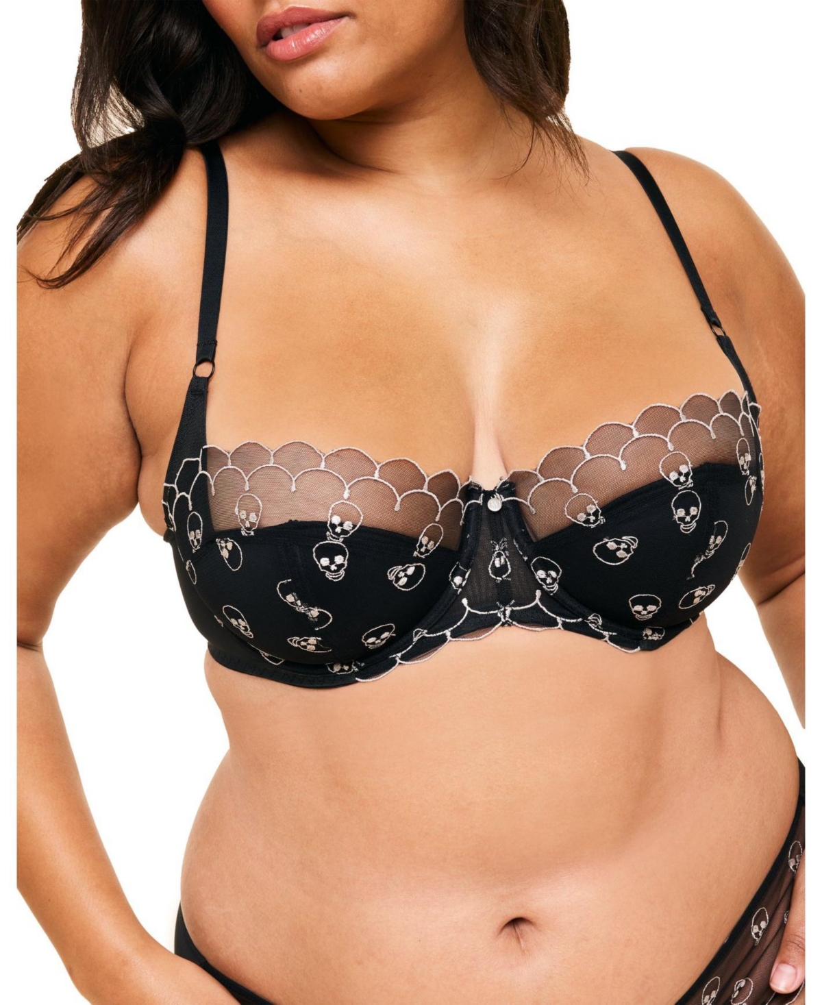 Click here for Adore Me Womens Bettie Contour Balconette Bra - Bl... prices