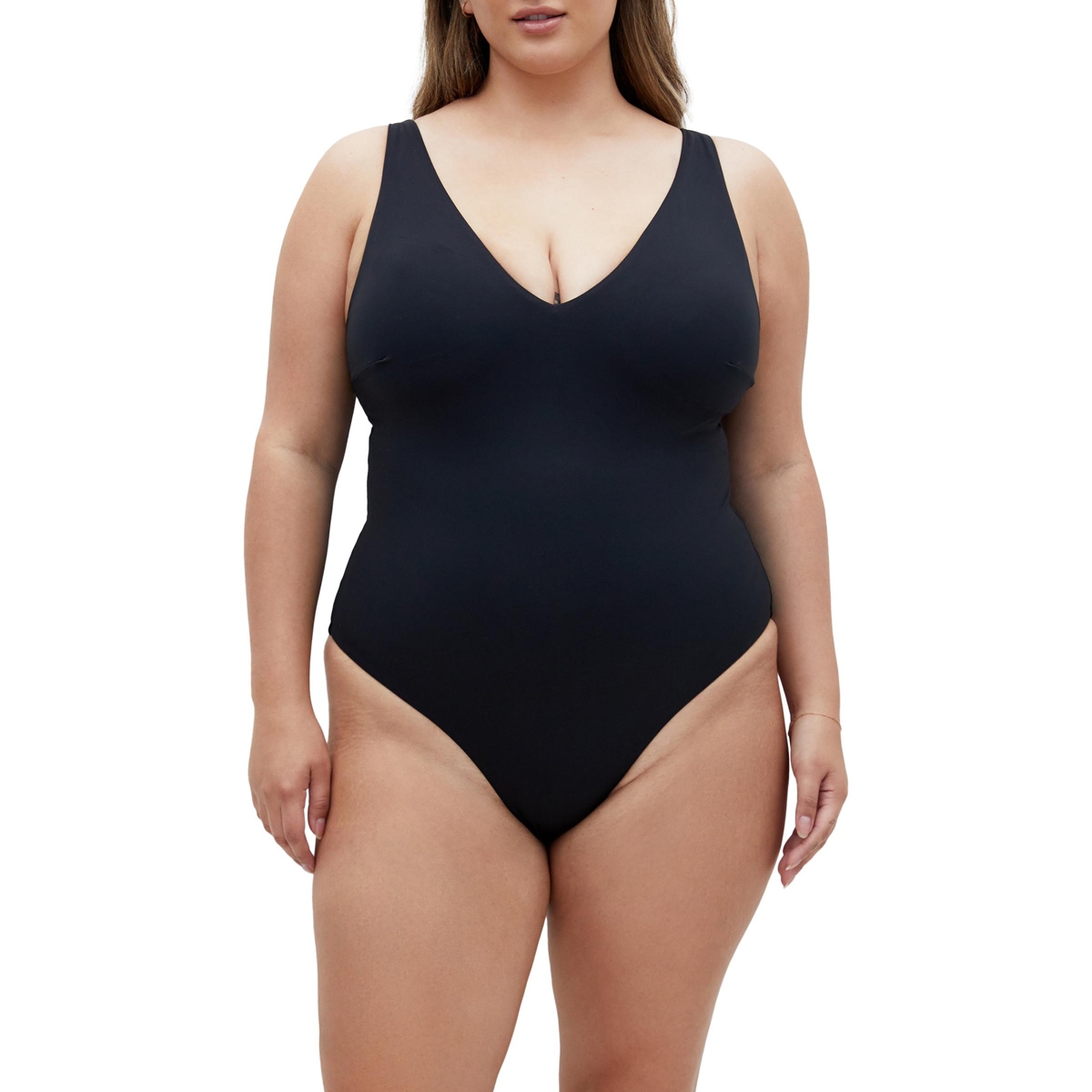 Click here for City Chic Plus Size Vigo 1 Piece - Black prices