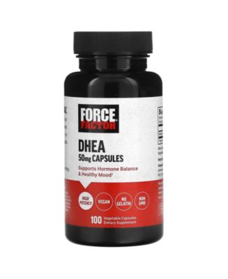 Force Factor DHEA 50 mg - 100 Vegetable Capsules - Macy's