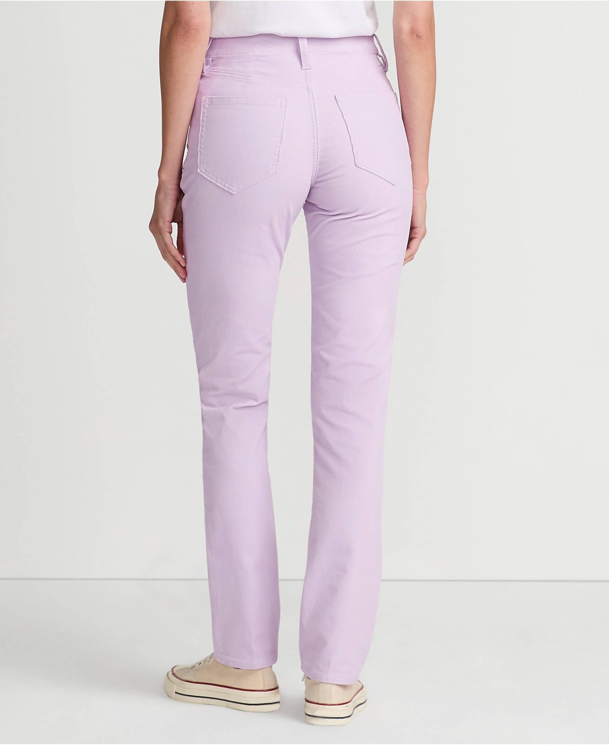 Click here for Lands End Womens Mid Rise Straight Leg Corduroy Pa... prices