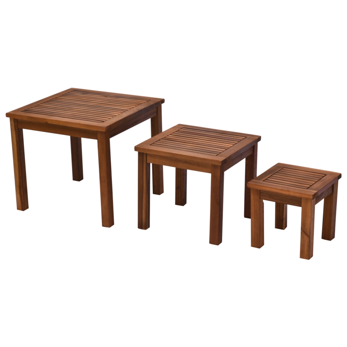 Click here for 3 Piece Outdoor Side Nesting Table Patio Set with... prices