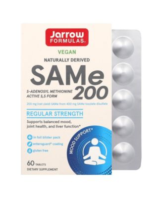 Jarrow Formulas SAMe 200 200 mg - 60 Tablets - Macy's