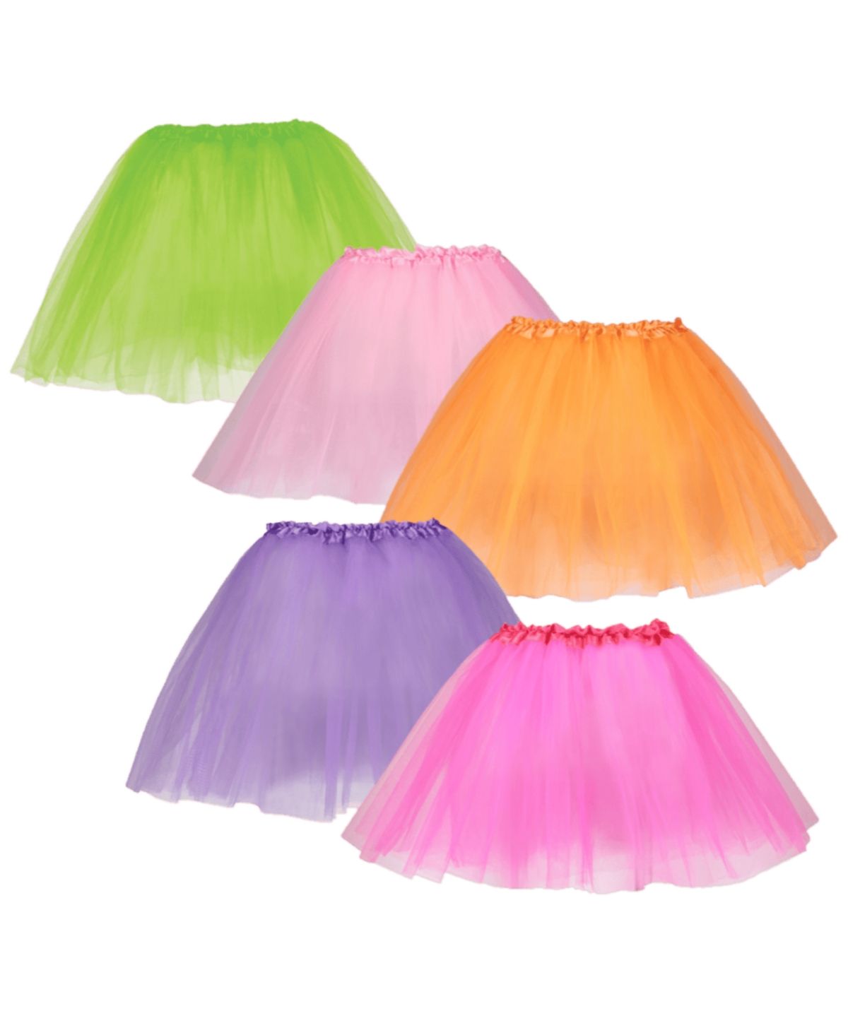 Click here for Dress Up America 3 Layered Tutu Skirt  Set of 5 Co... prices