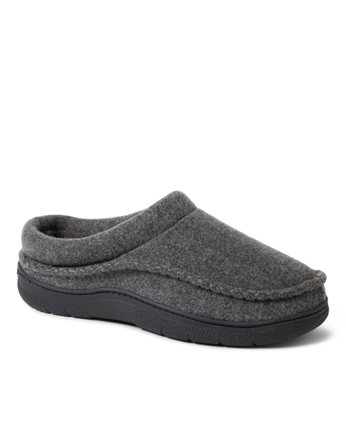 Click here for Dearfoams Mens Thompson Wool Blend Clog Slipper -... prices