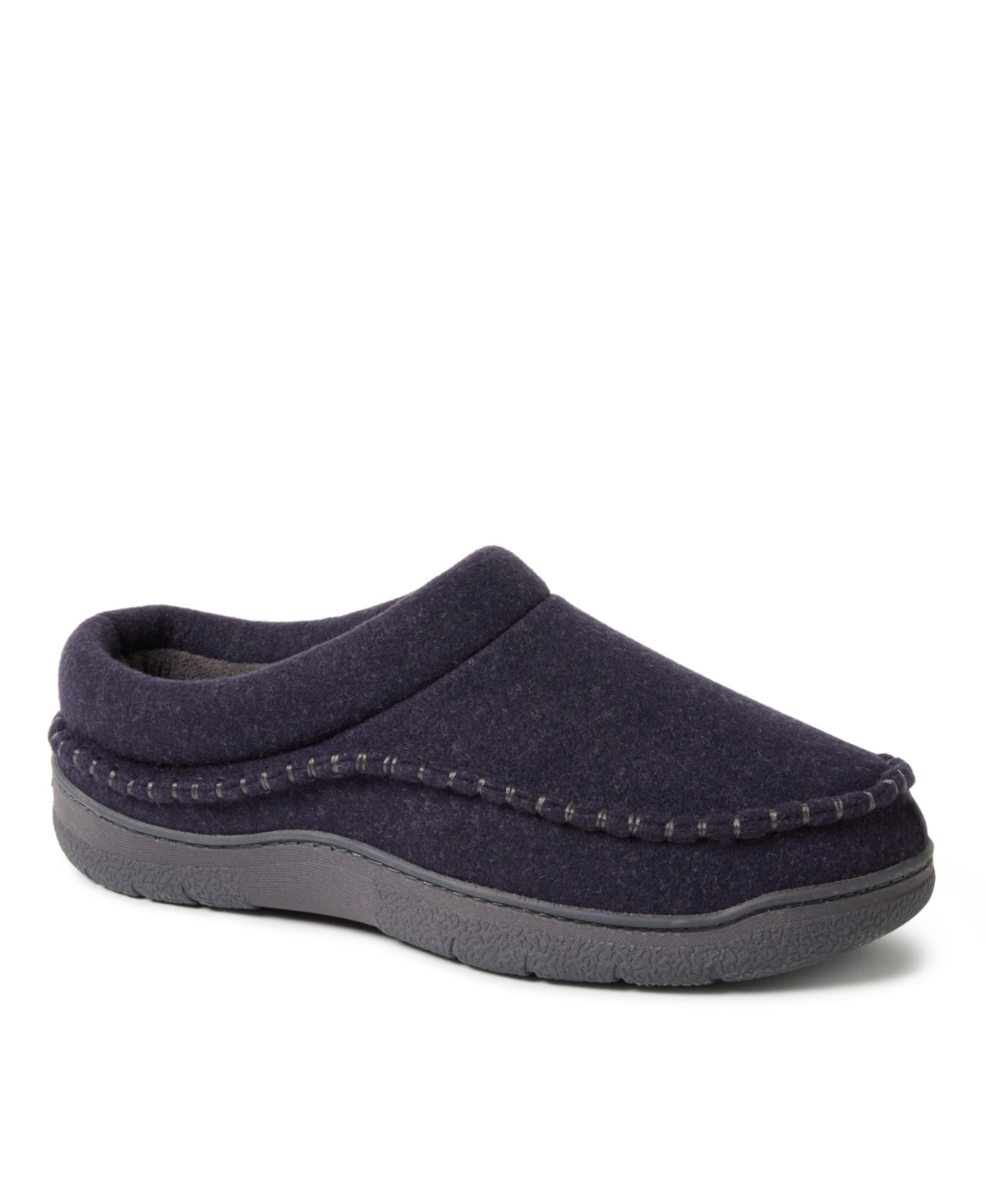 Click here for Dearfoams Mens Thompson Wool Blend Clog Slipper -... prices