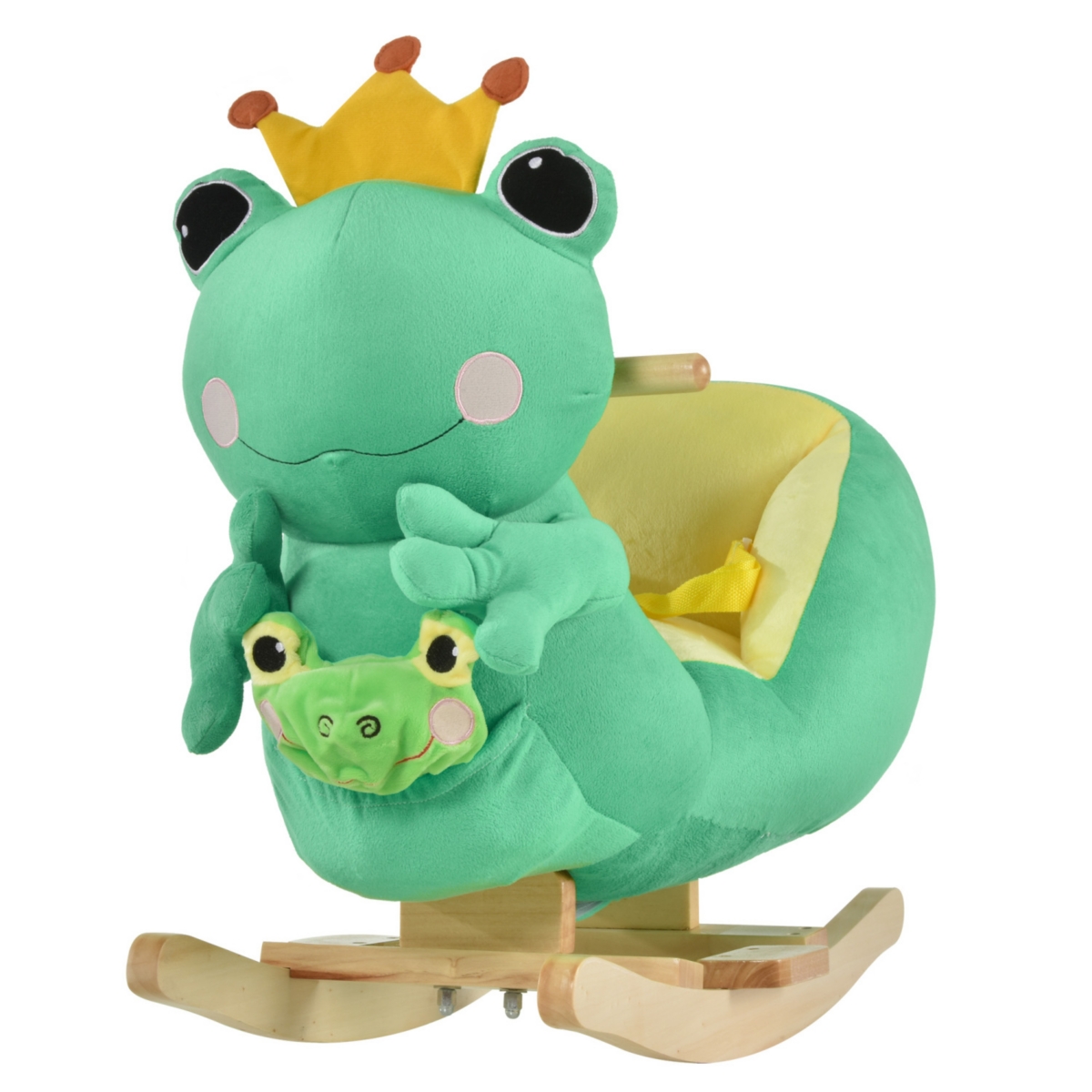 Click here for Kids Ride-On Rocking Horse Toy Frog Style Rocker w... prices