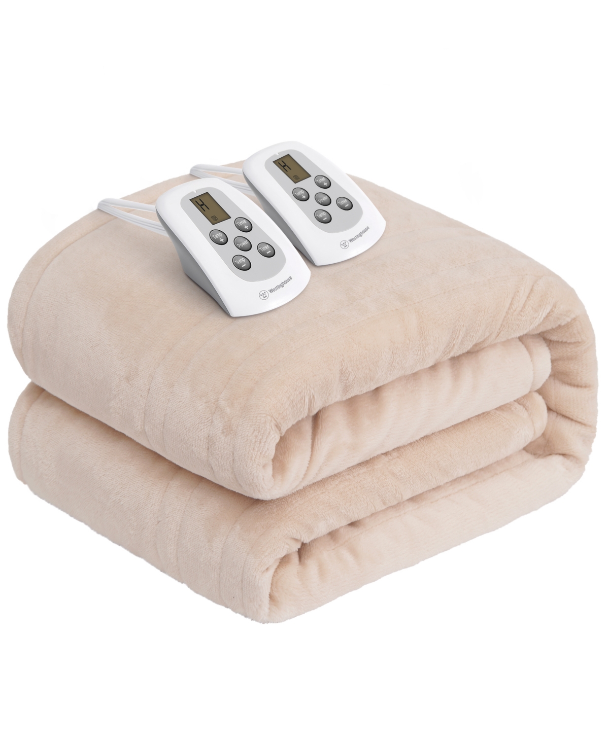 Click here for Westinghouse Heated Flannel Blanket  King - Beige prices