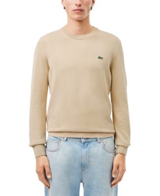 Lacoste Men's Solid Croc Sweater - Macy's