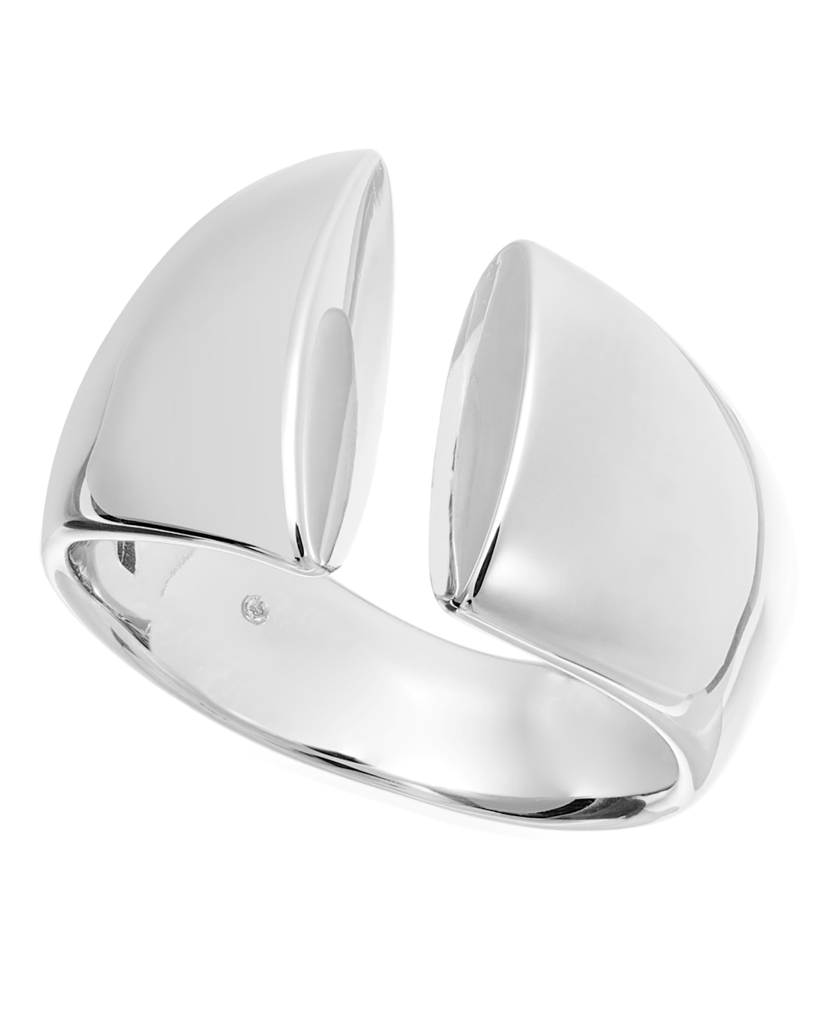 Click here for And Now This Silver  Gold Plated Brass Slit Top Ri... prices