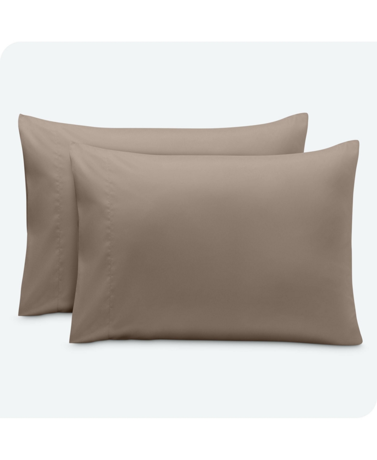 Click here for Bare Home Microfiber Envelope Pillowcases - Taupe prices