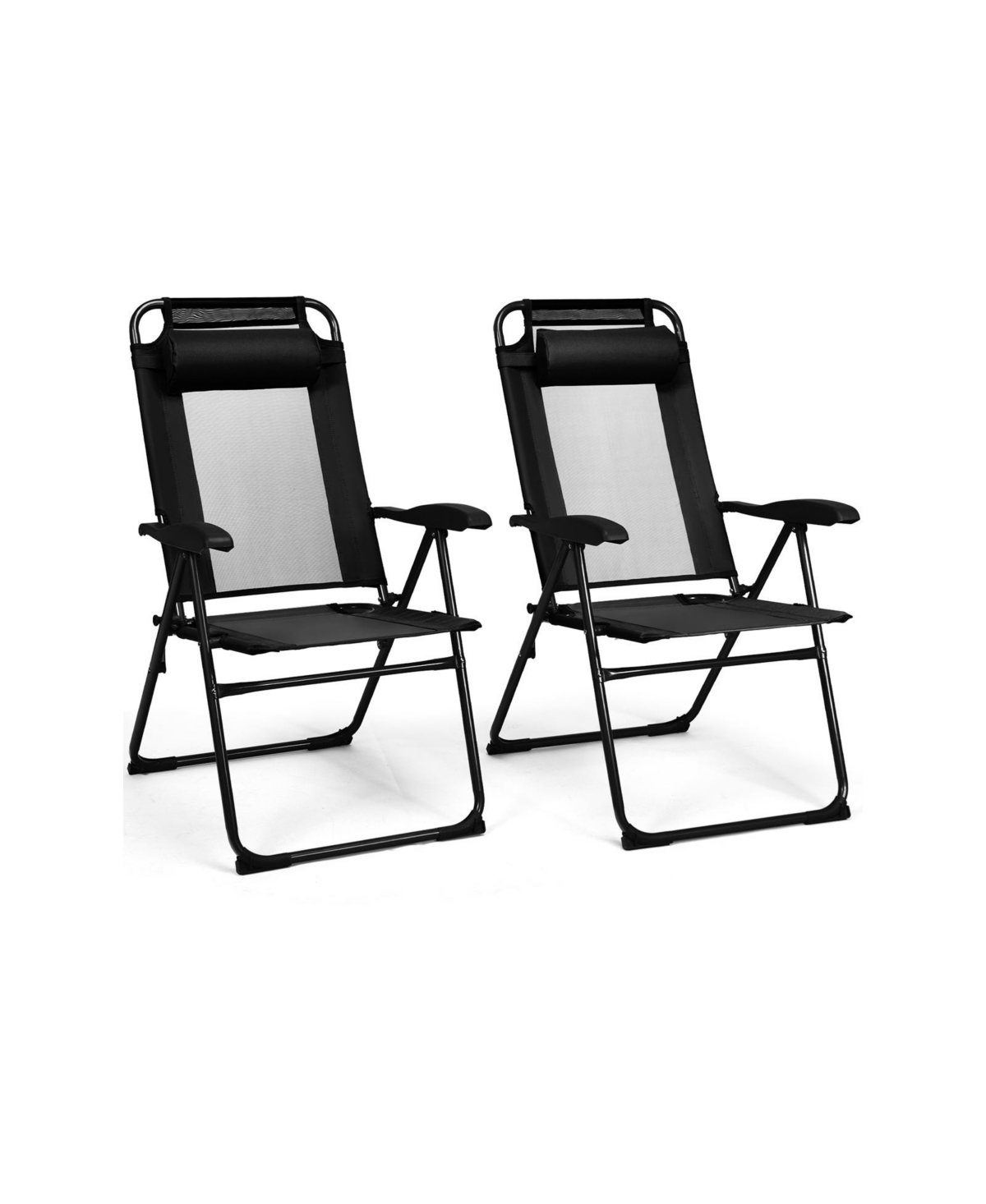 Click here for Sugift 2 Pieces Patio Adjustable Folding Recliner... prices