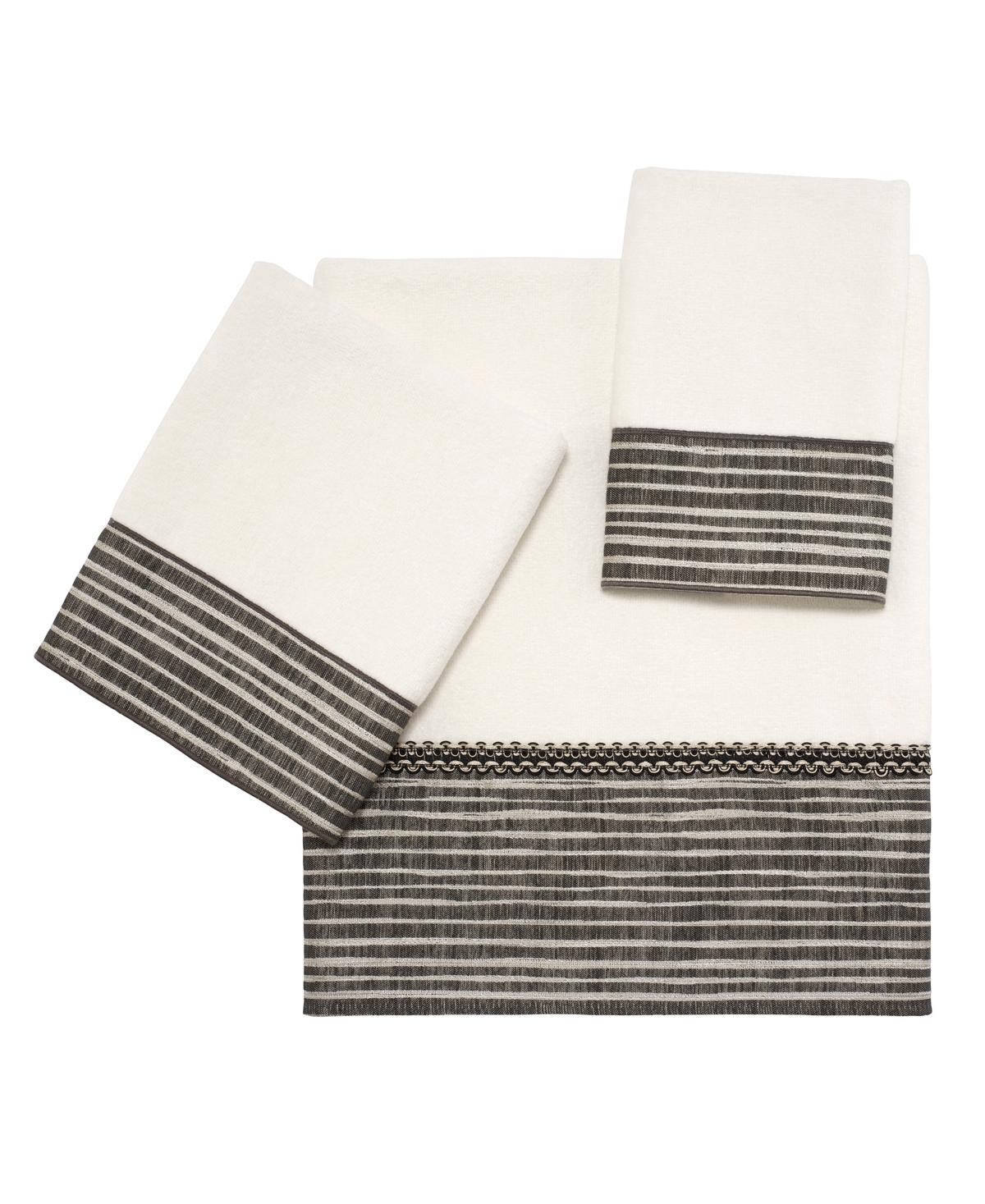 Click here for Avanti Weston Cotton 3-Piece Bath Towel Set - Whit... prices