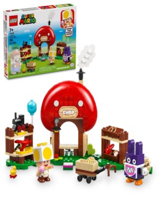 LEGO® Super Mario Nabbit at Toad's Shop Expansion Toy Set 71429, 230 ...