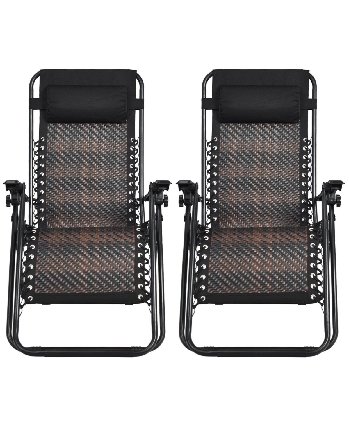 Click here for Inolait Sugift 2 Pieces Folding Patio Rattan Zero... prices