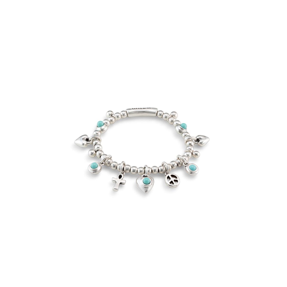 Click here for UNOde50 Sterling Silver Plated Metal Alloy Ball Br... prices