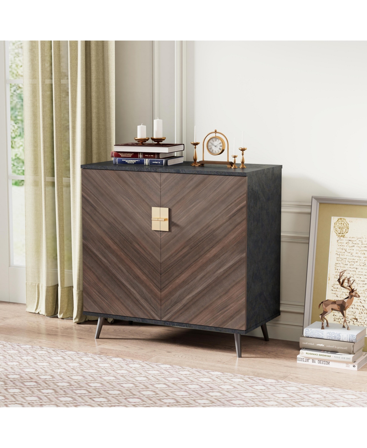 Click here for Slickblue Accent Storage Cabinet with Doors  Bar C... prices
