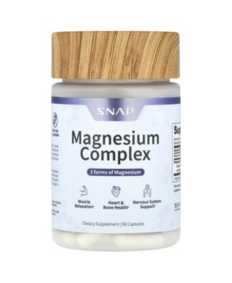 Snap Supplements Magnesium Complex - 60 Capsules - Macy's