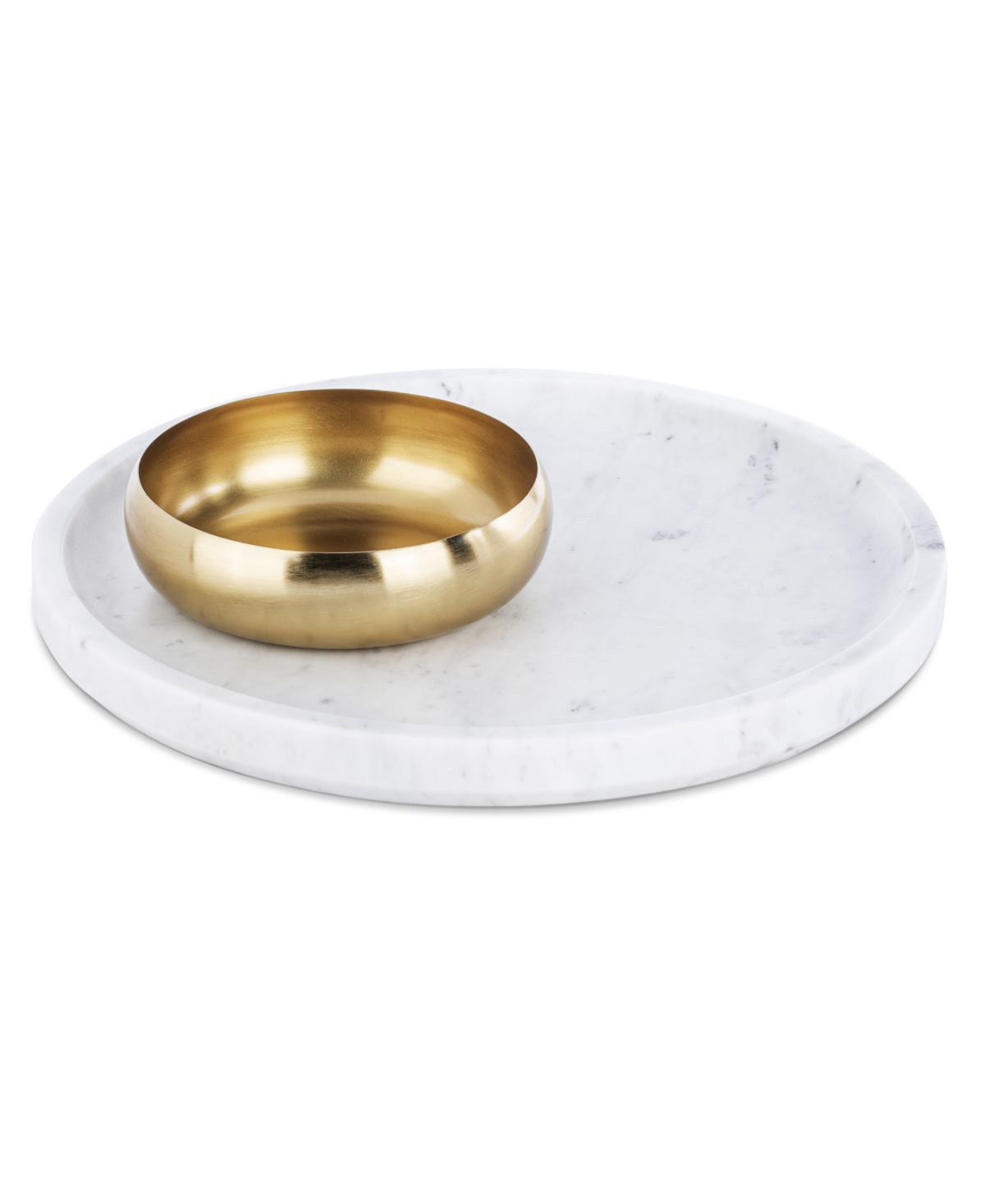 Click here for Thirstystone Uptown Marble Chip Dip Bowl - White... prices